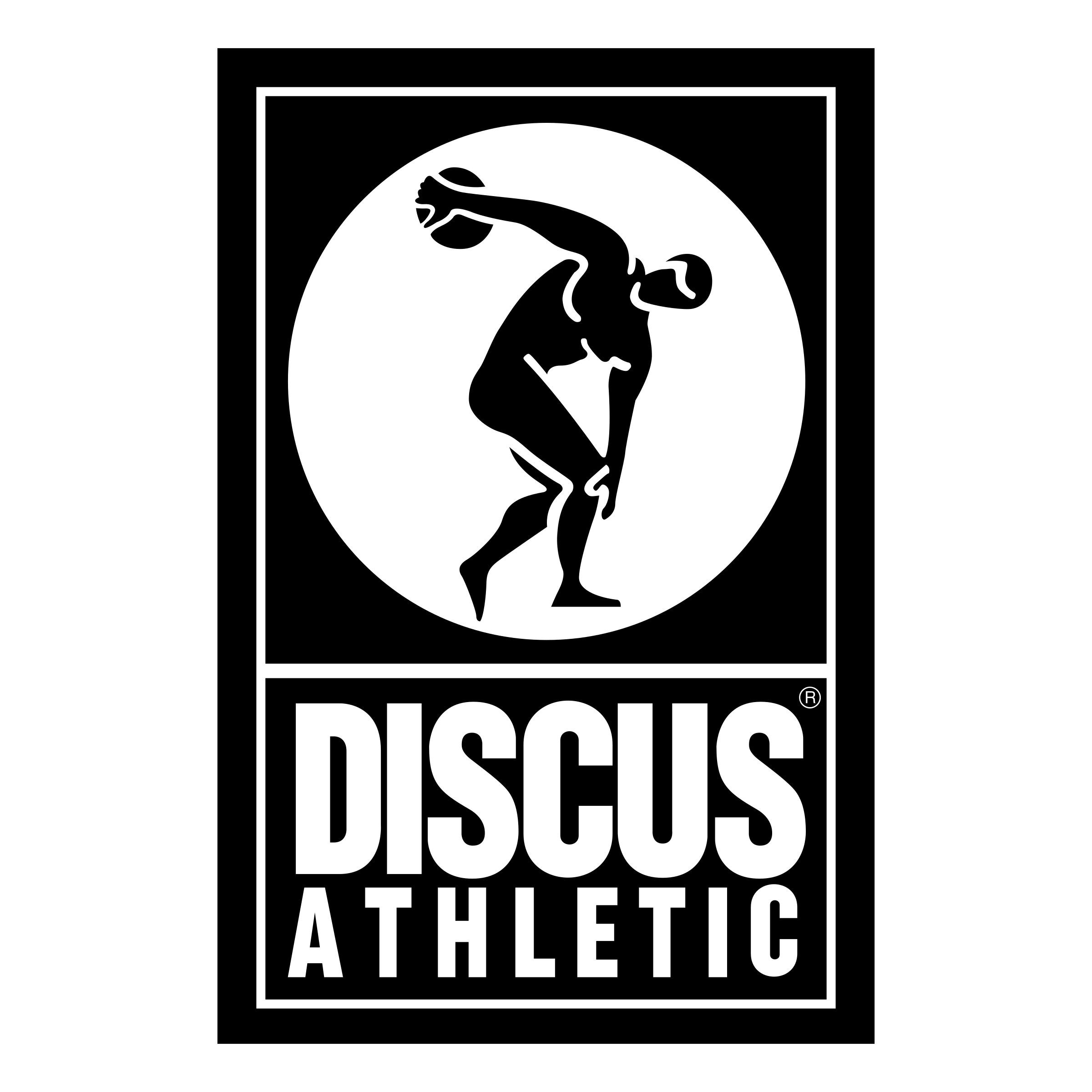 Discus Athletic Logo PNG Transparent & SVG Vector - Freebie Supply