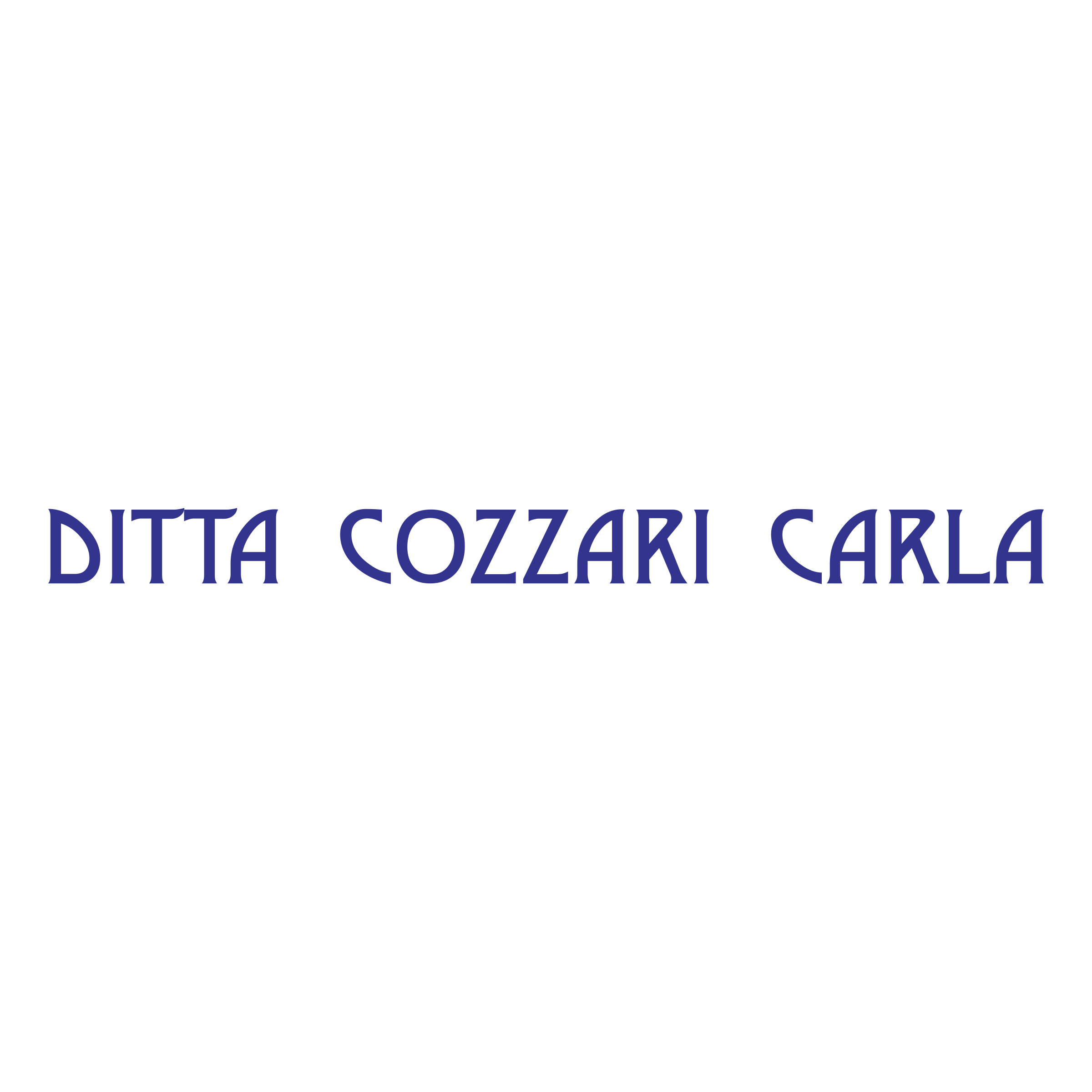 Ditta Cozzari Carla Logo PNG Transparent & SVG Vector - Freebie Supply