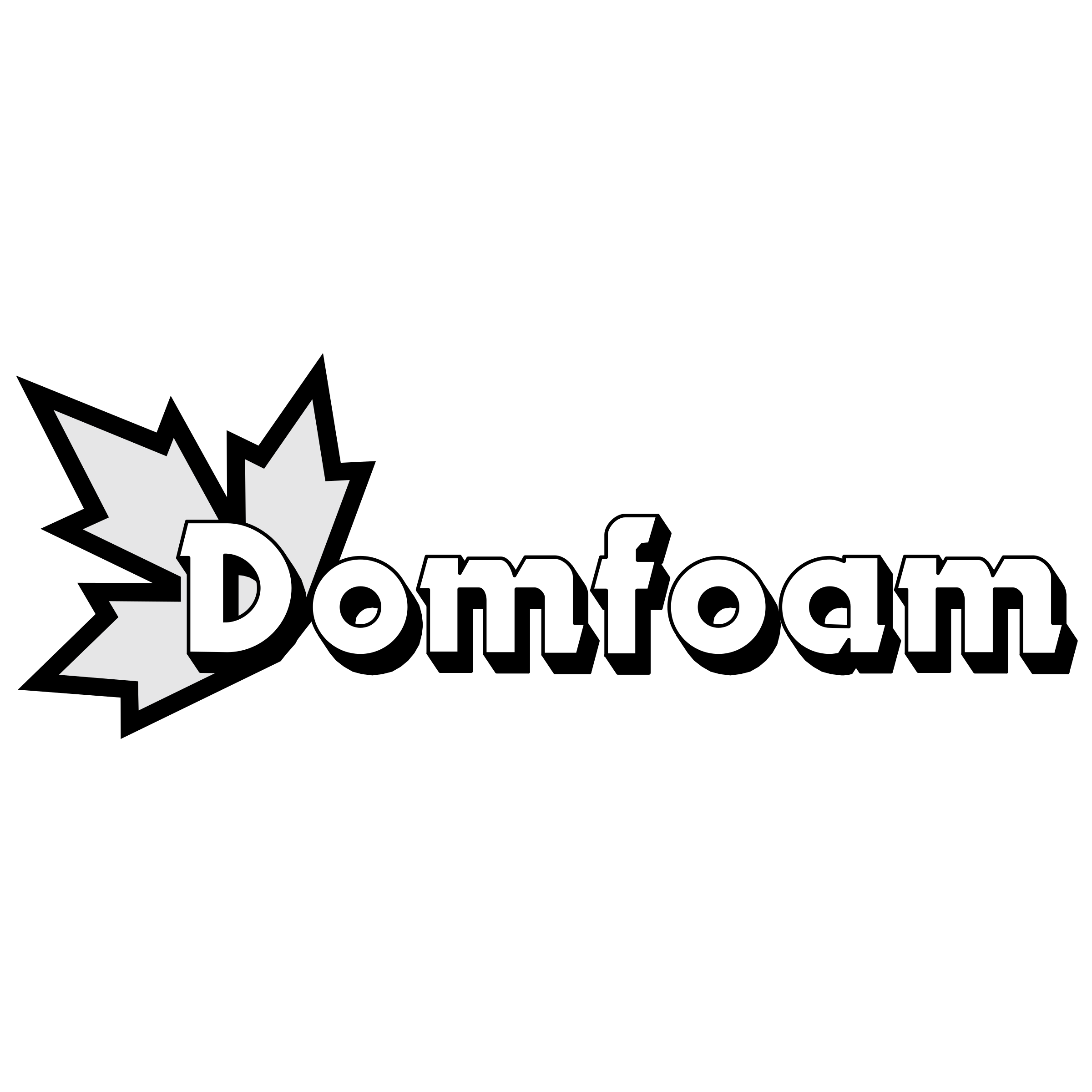 Domfoam Logo PNG Transparent & SVG Vector - Freebie Supply