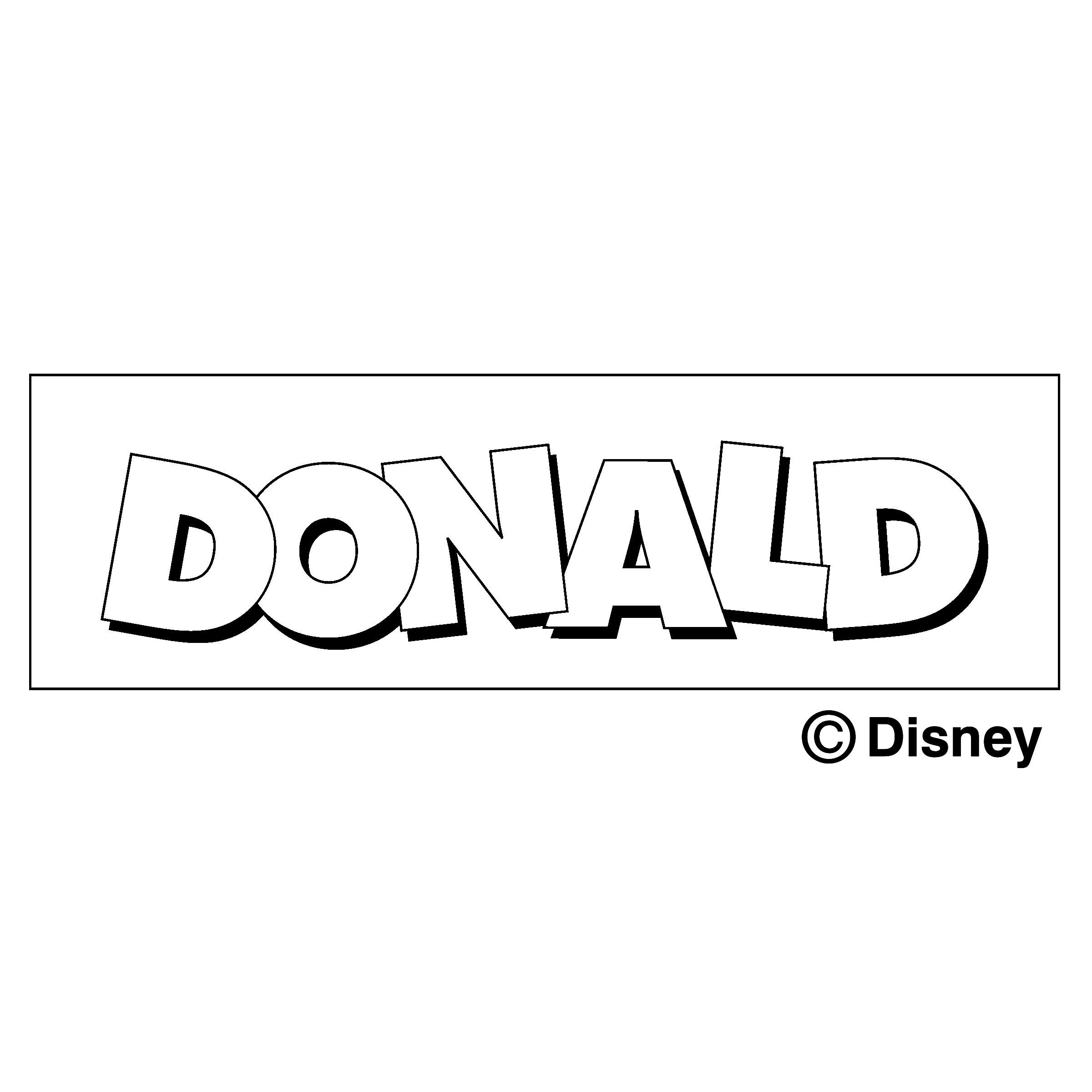Donald Logo PNG Transparent & SVG Vector - Freebie Supply
