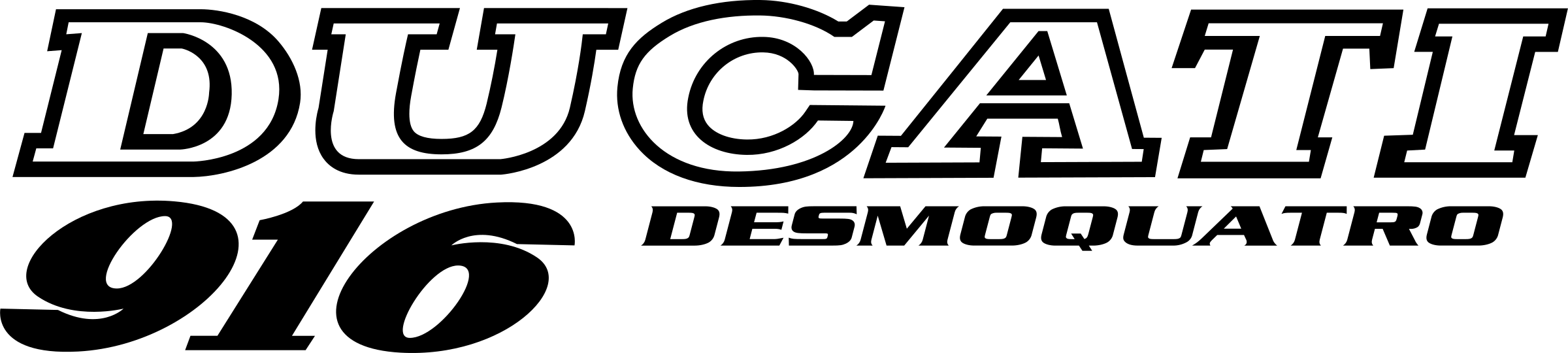 Ducati 916 2 Logo PNG Transparent & SVG Vector - Freebie Supply