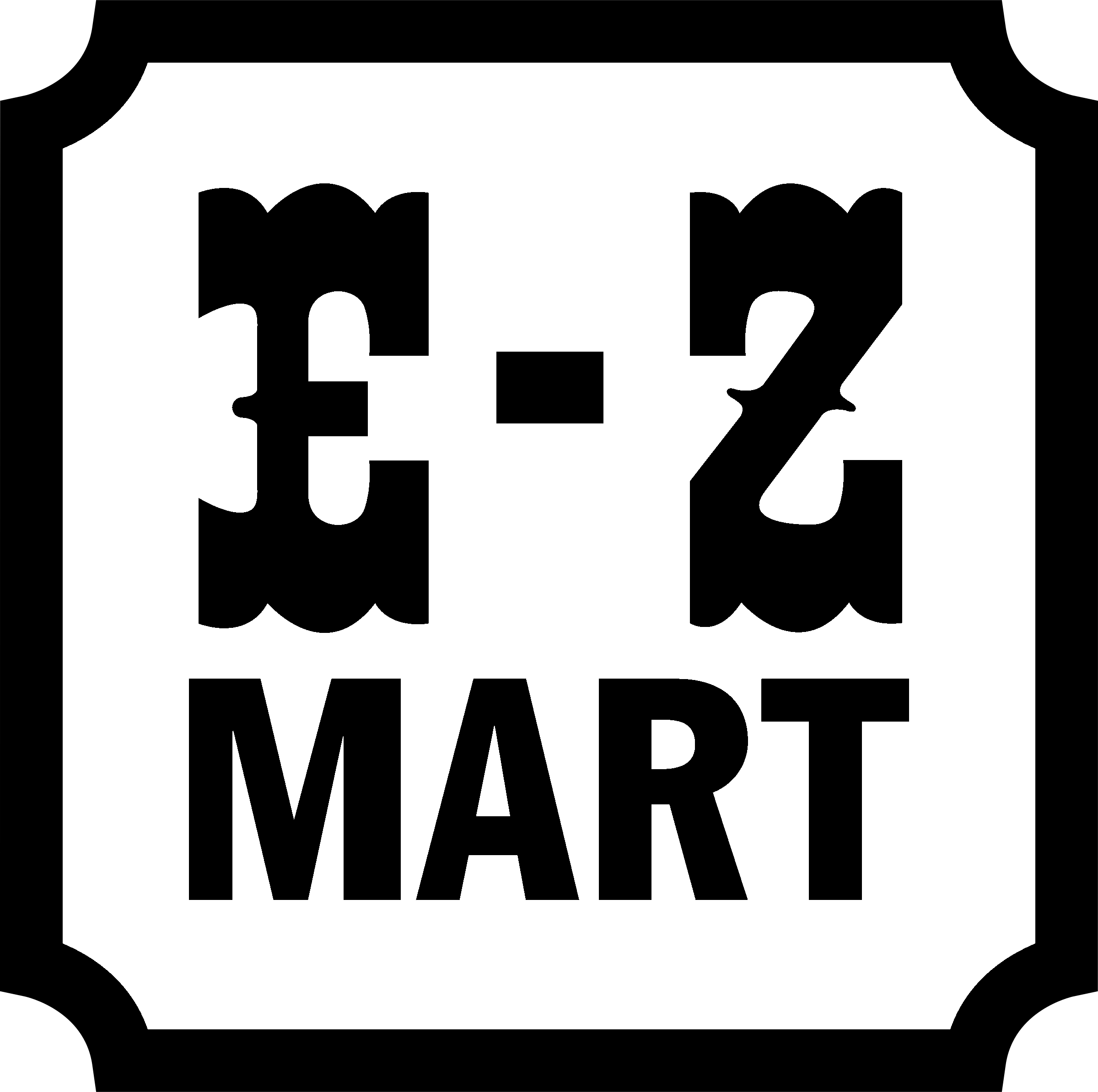E Z mart Logo PNG Transparent & SVG Vector - Freebie Supply