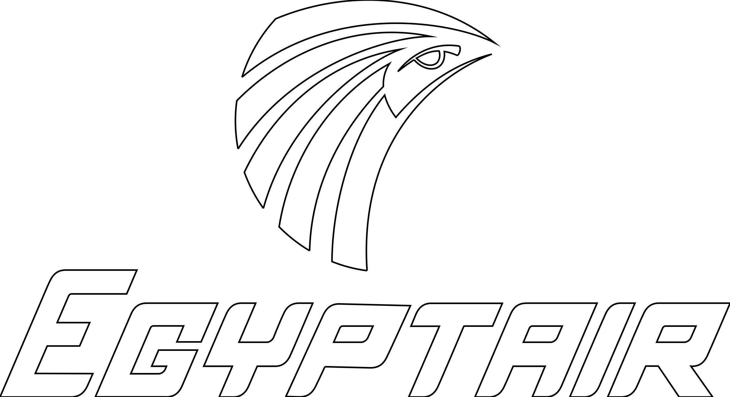 Egypt Air Logo PNG Transparent & SVG Vector - Freebie Supply