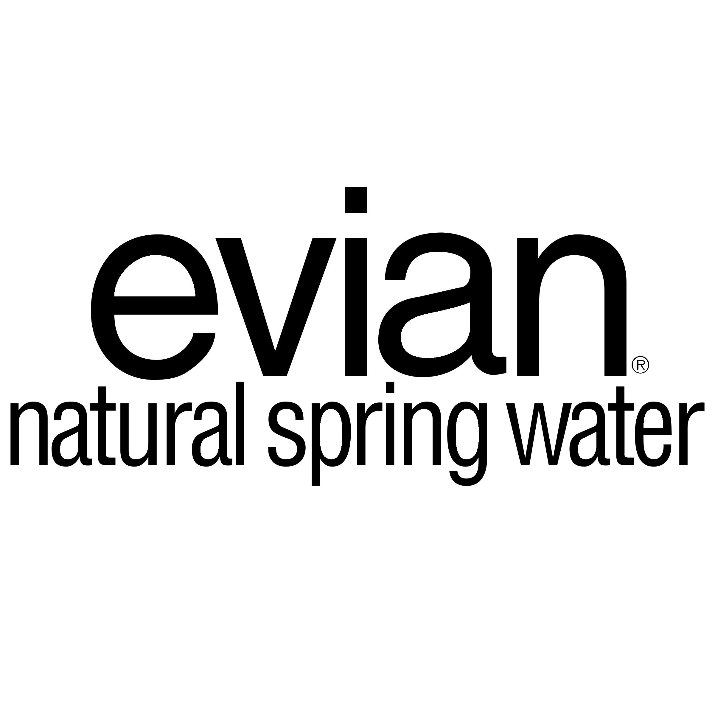 Evian Logo PNG Transparent & SVG Vector - Freebie Supply