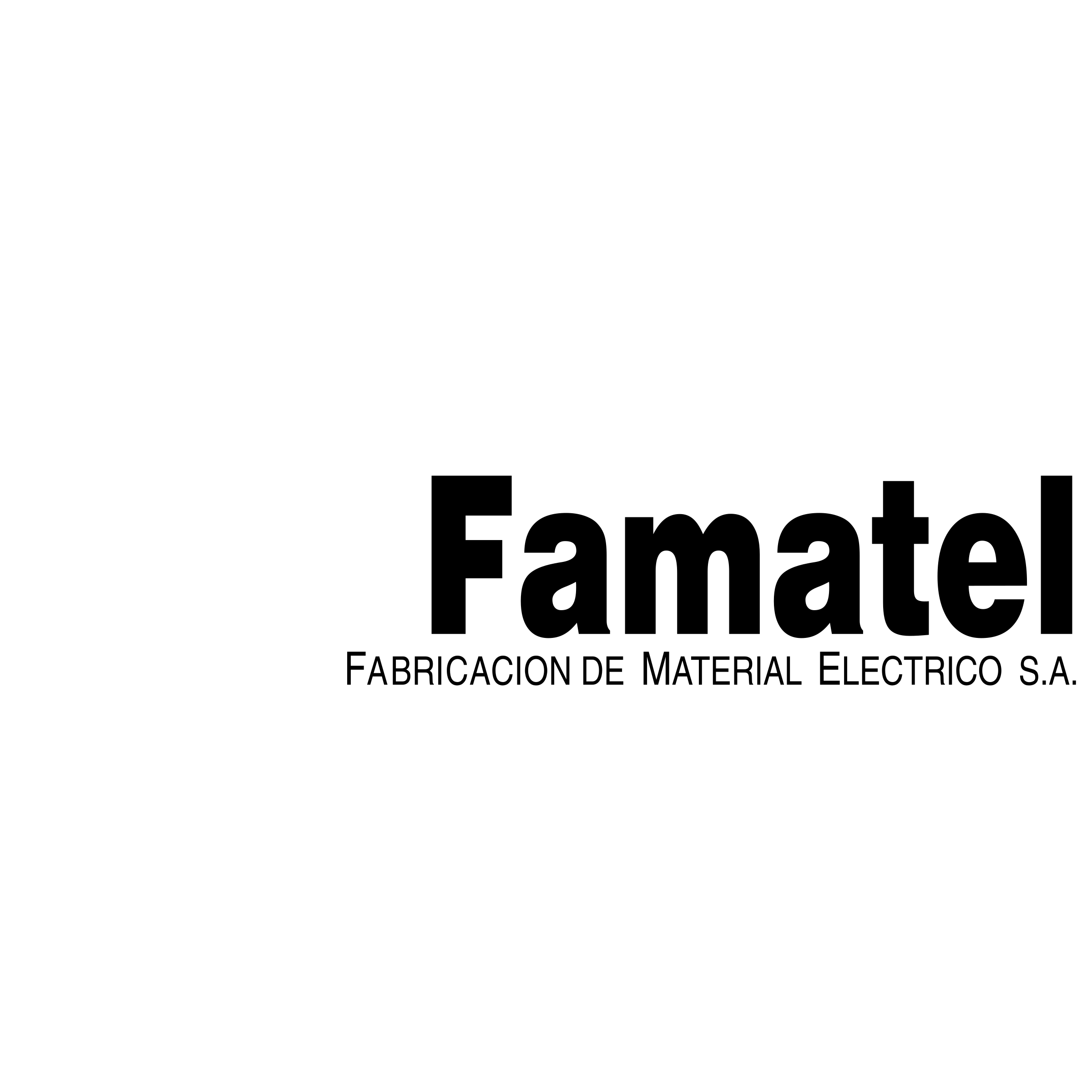 Famatel Logo PNG Transparent & SVG Vector - Freebie Supply