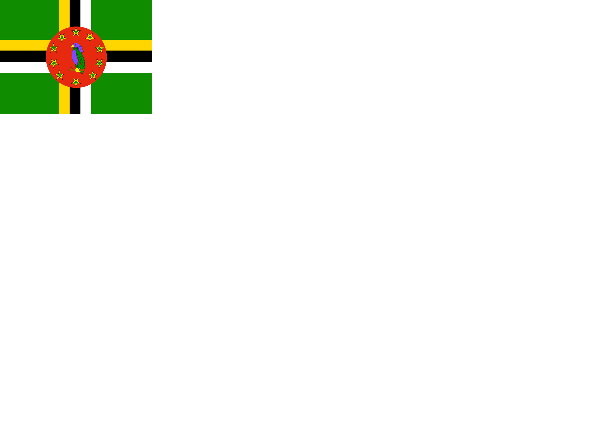 Flag of Dominica Logo PNG Transparent & SVG Vector - Freebie Supply