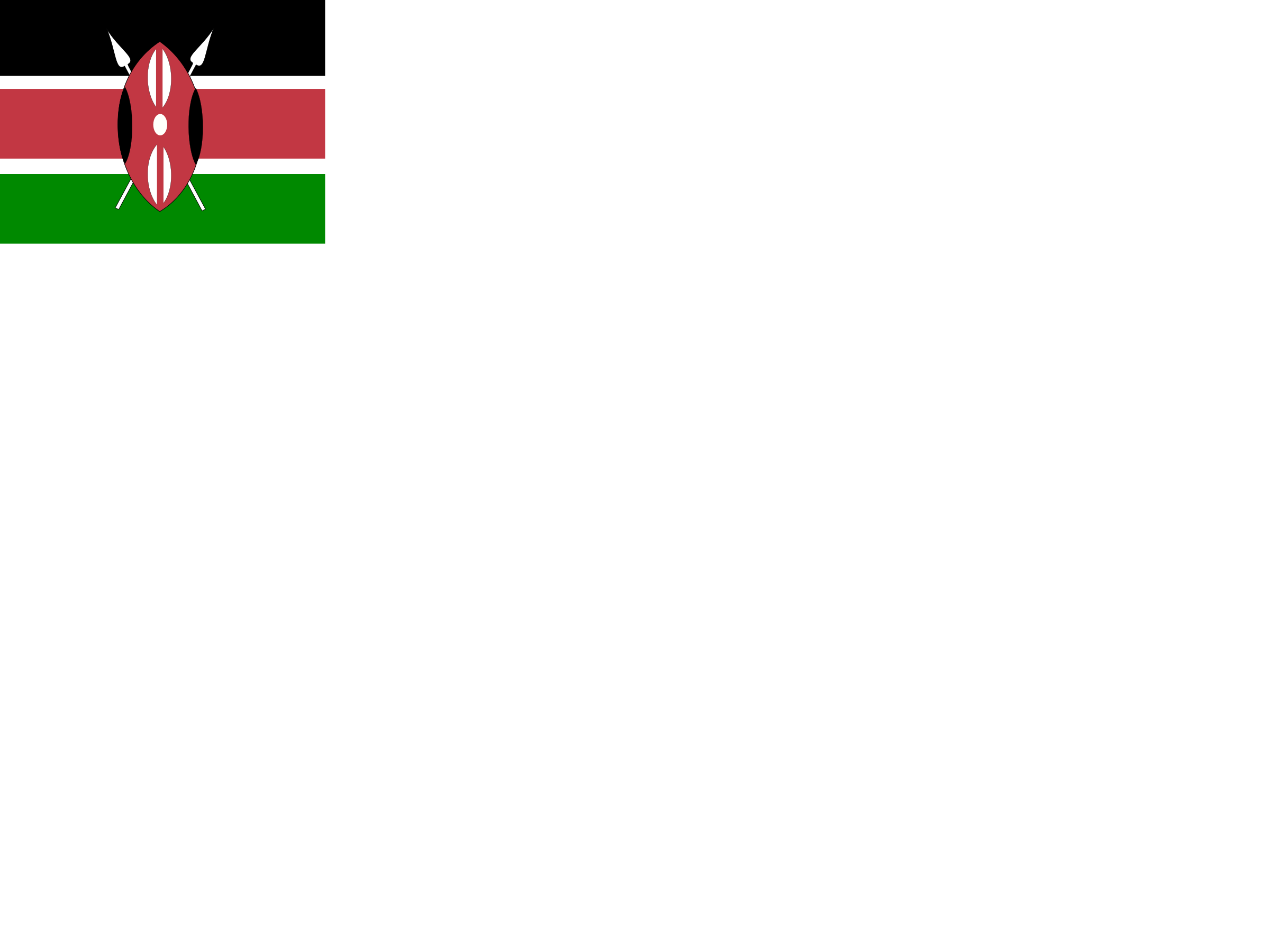 Flag of Kenya Logo PNG Transparent & SVG Vector - Freebie Supply