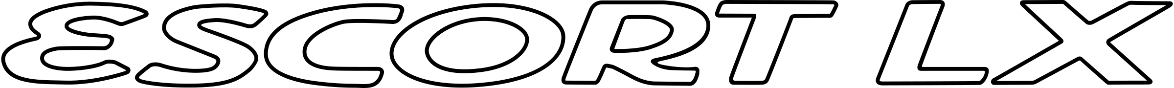 Ford Escort XL Logo PNG Transparent & SVG Vector - Freebie Supply