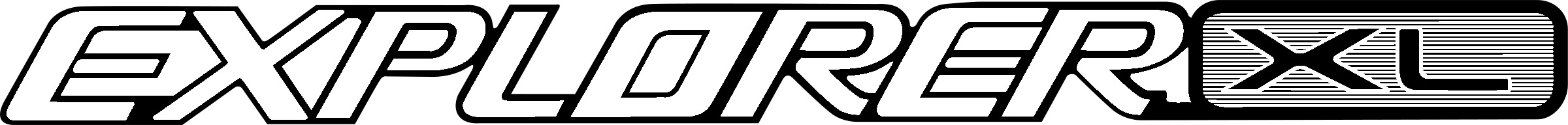 Ford Explorer XL Logo PNG Transparent & SVG Vector - Freebie Supply