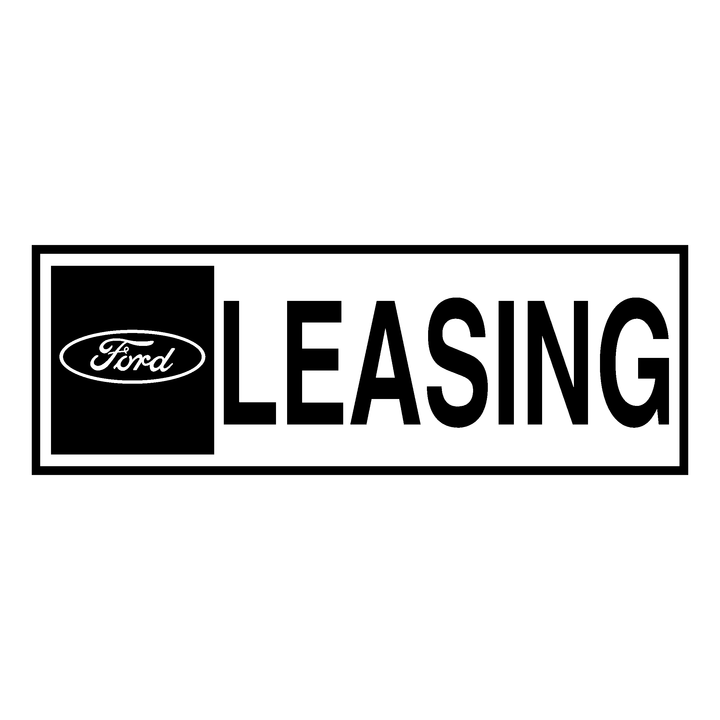 Ford Leasing Logo PNG Transparent & SVG Vector - Freebie Supply
