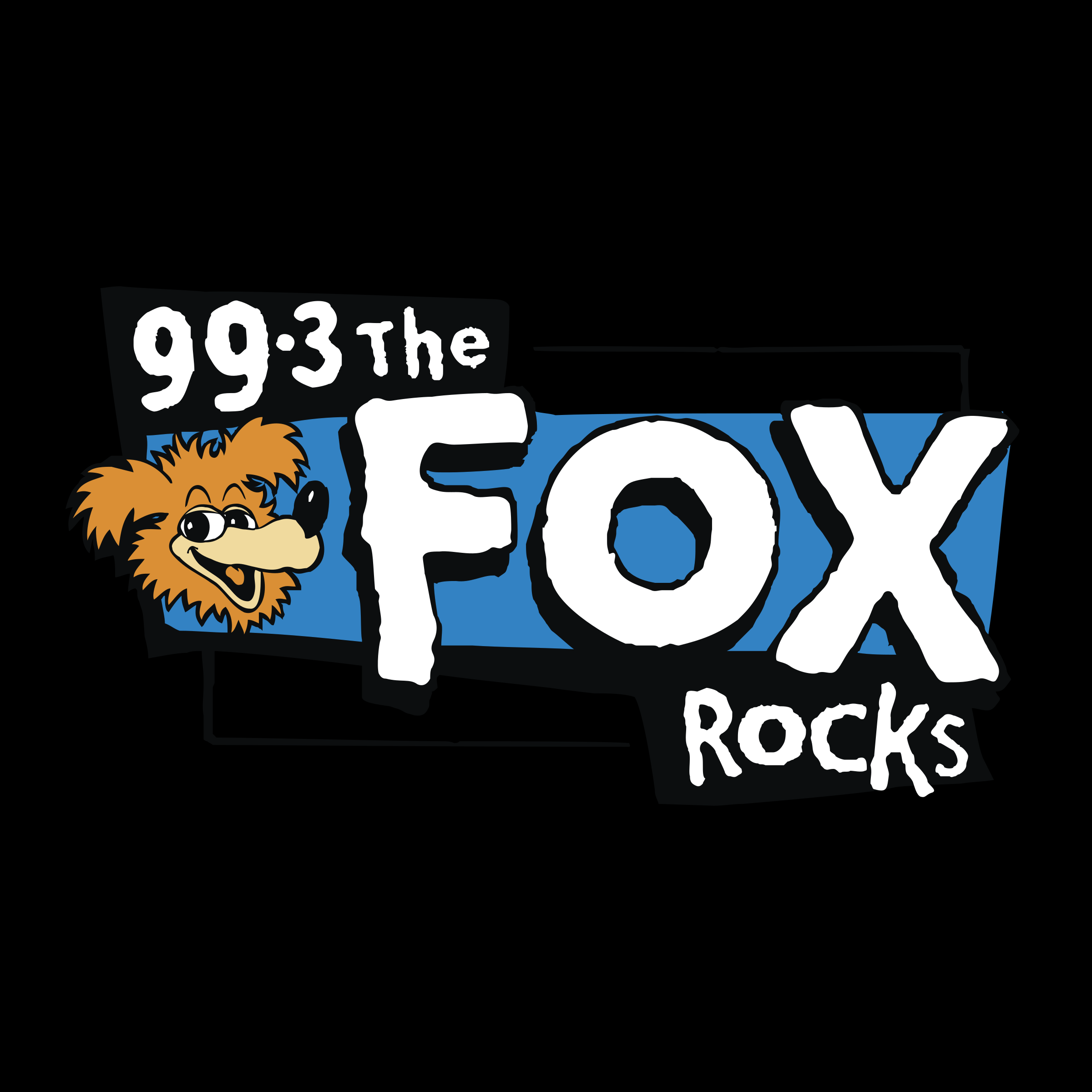 Fox Rocks Logo PNG Transparent & SVG Vector - Freebie Supply