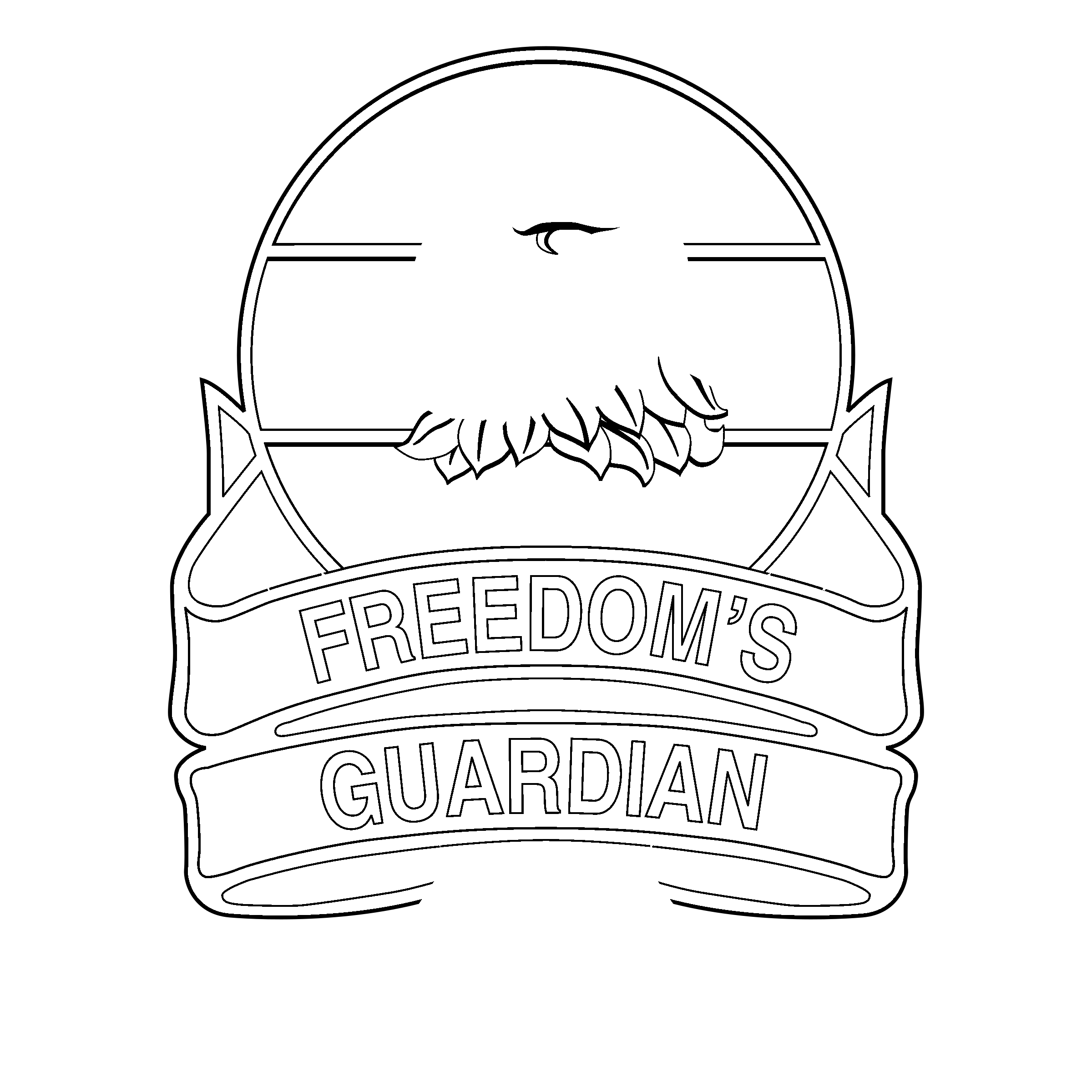 Freedom's Guardian Logo PNG Transparent & SVG Vector - Freebie Supply