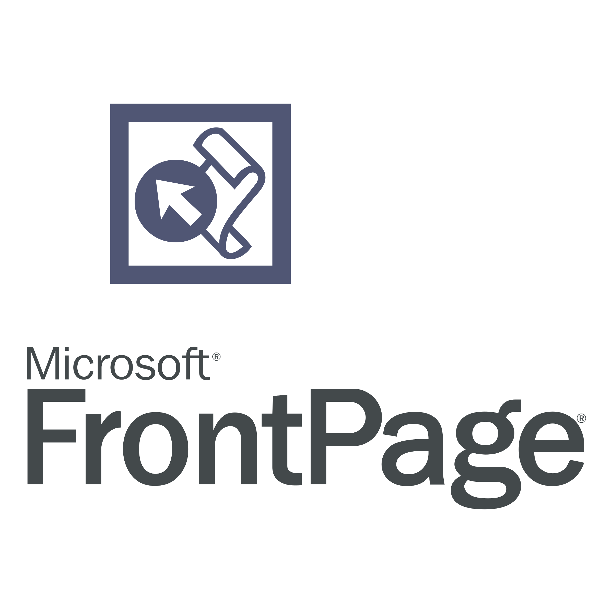 FrontPage Logo PNG Transparent & SVG Vector - Freebie Supply