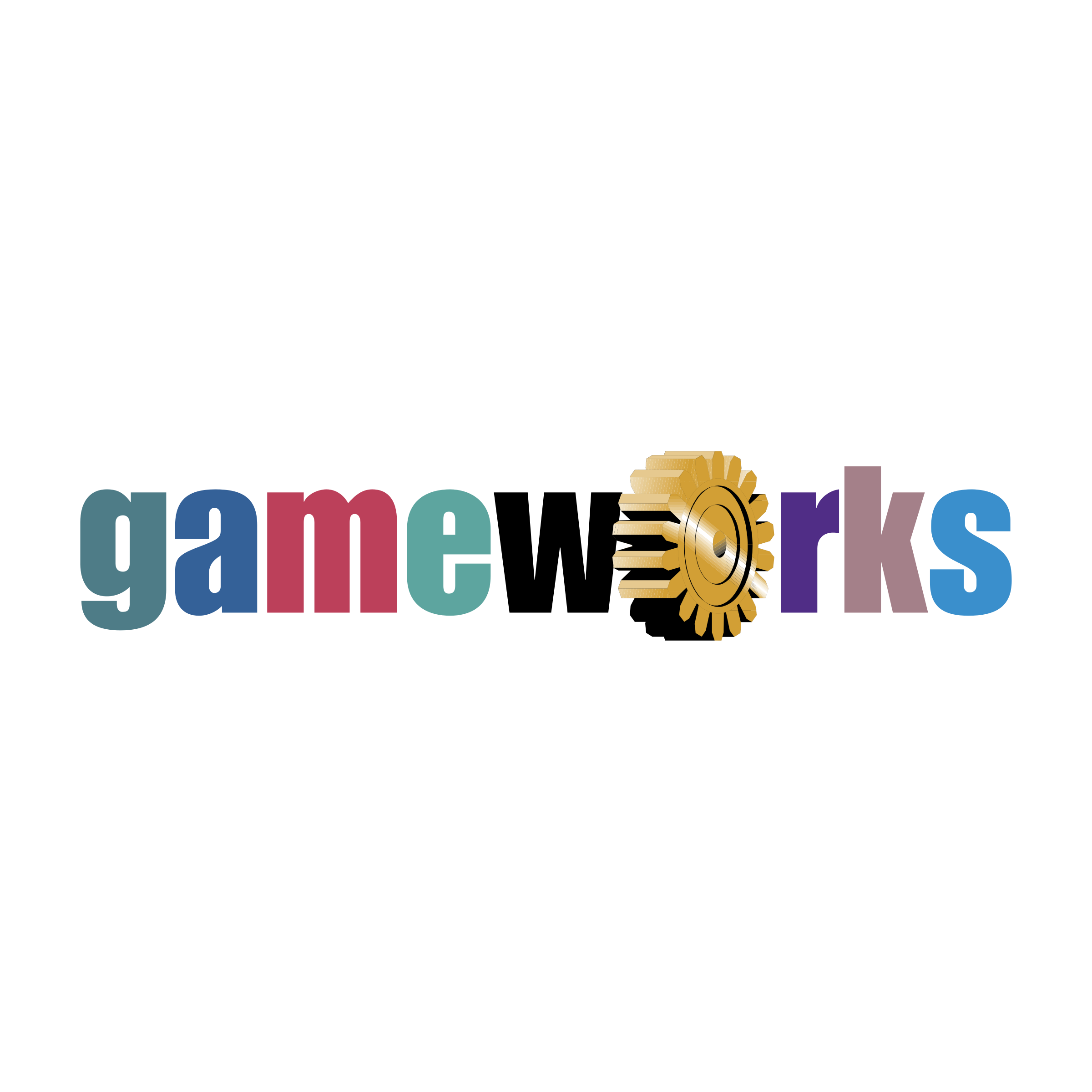 GameWorks Logo PNG Transparent & SVG Vector - Freebie Supply