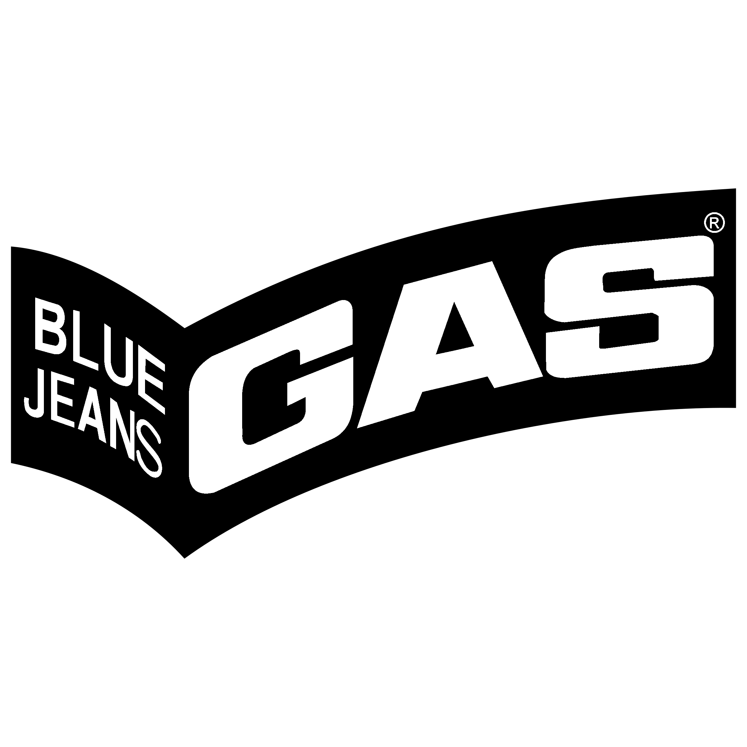 Gas Blue Jeans Logo PNG Transparent & SVG Vector - Freebie Supply