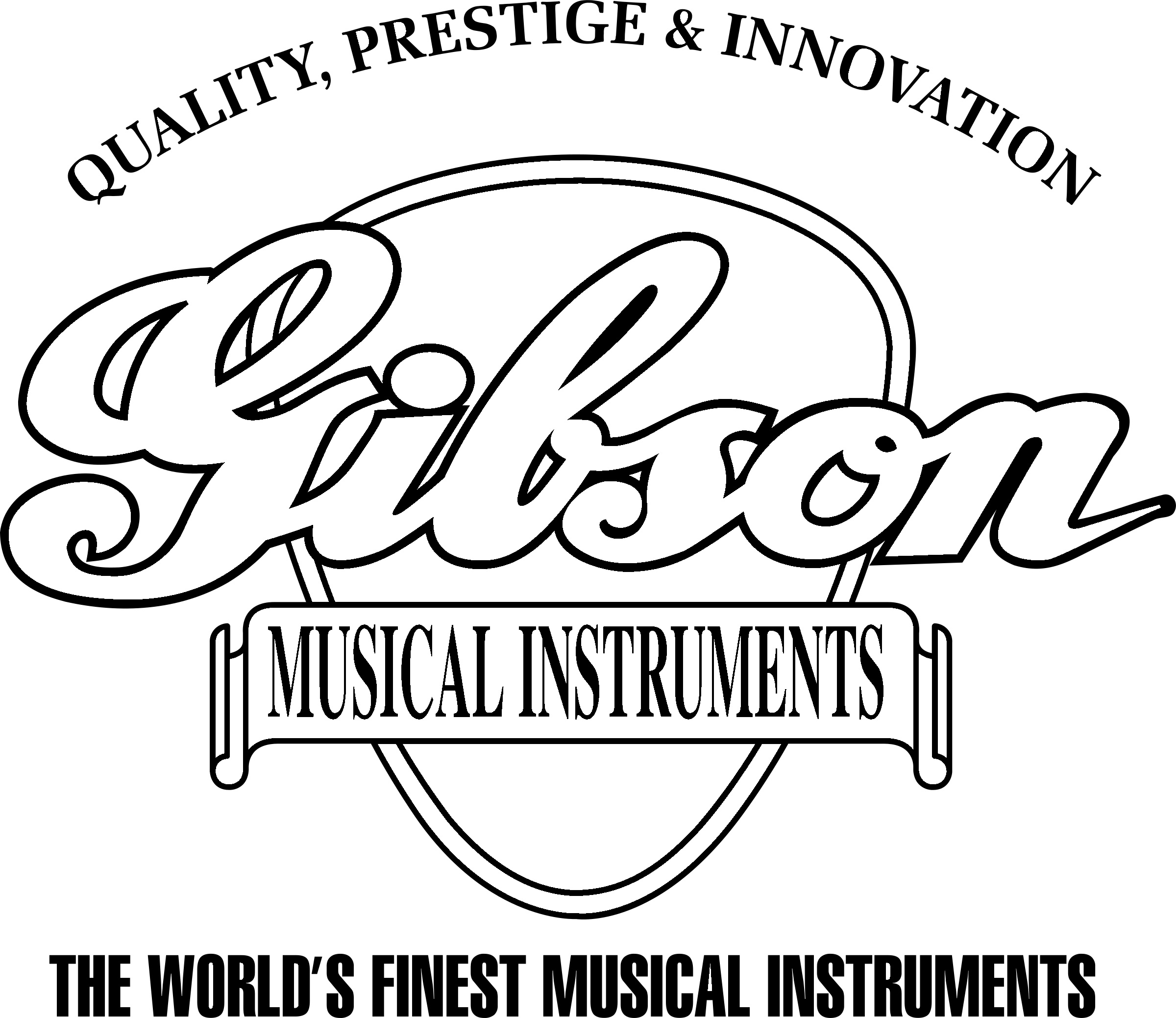 Gibson 6 Logo PNG Transparent & SVG Vector - Freebie Supply