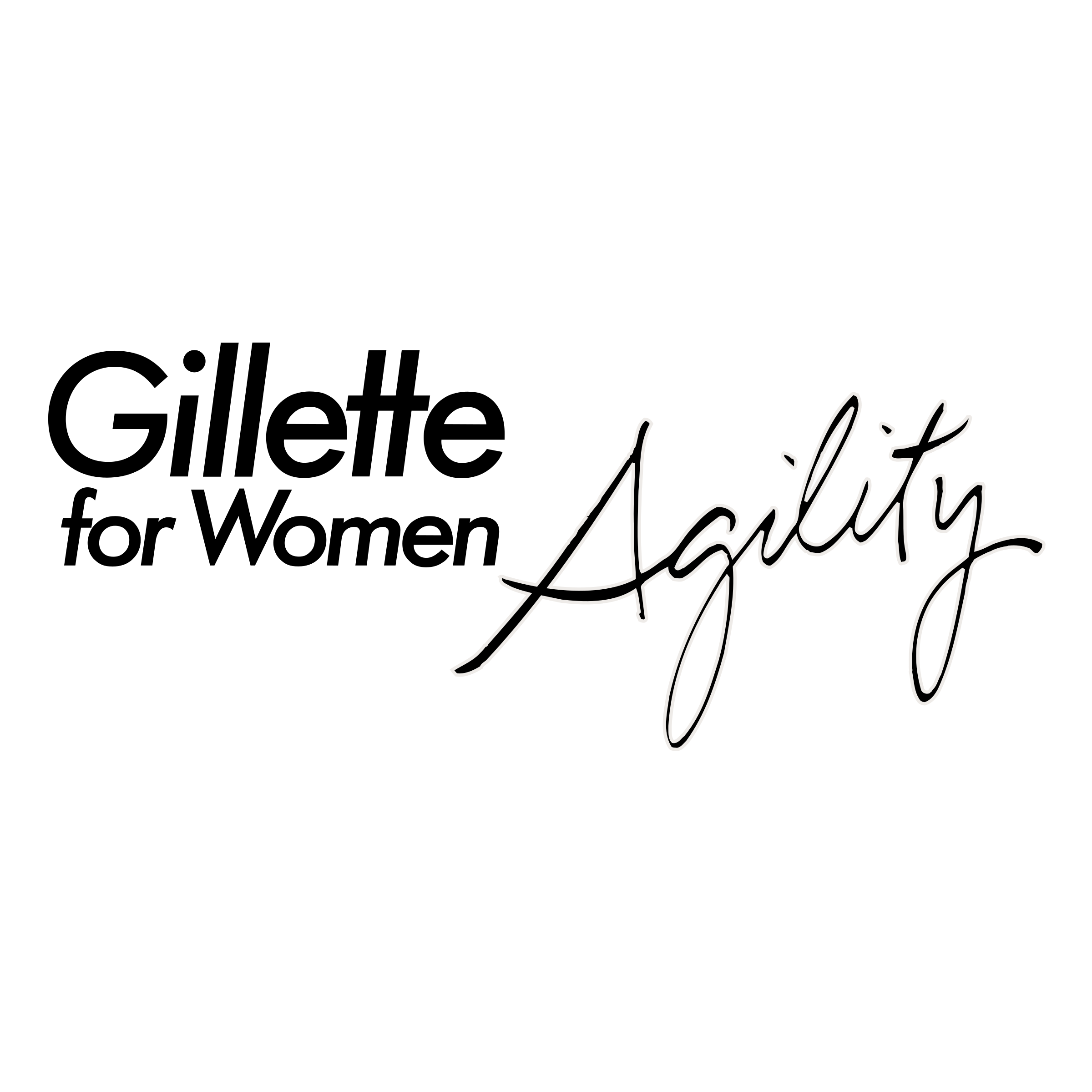 Gillette for Women Agility Logo PNG Transparent & SVG Vector - Freebie ...
