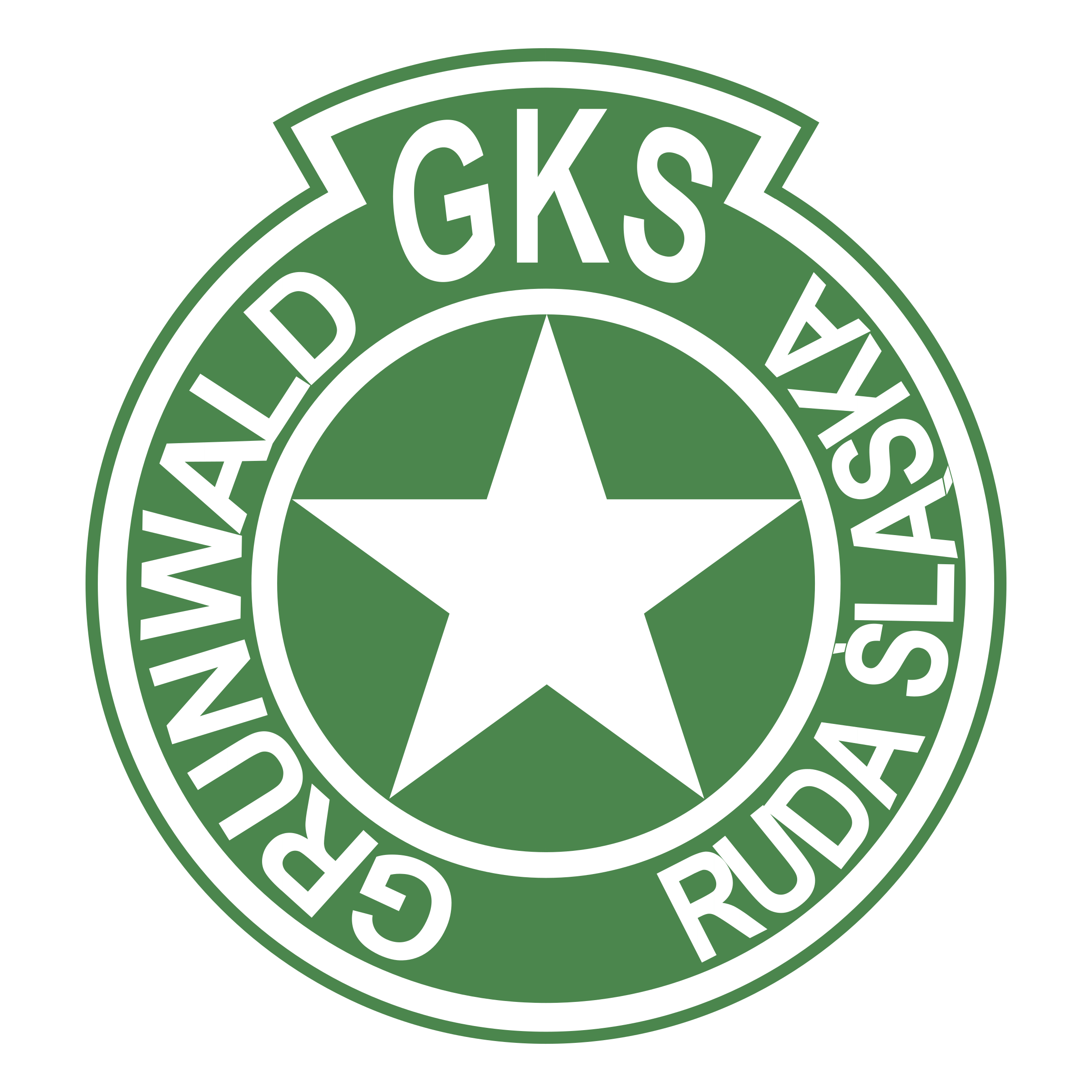 GKS Grunwald Ruda Slaska Logo PNG Transparent & SVG Vector - Freebie Supply