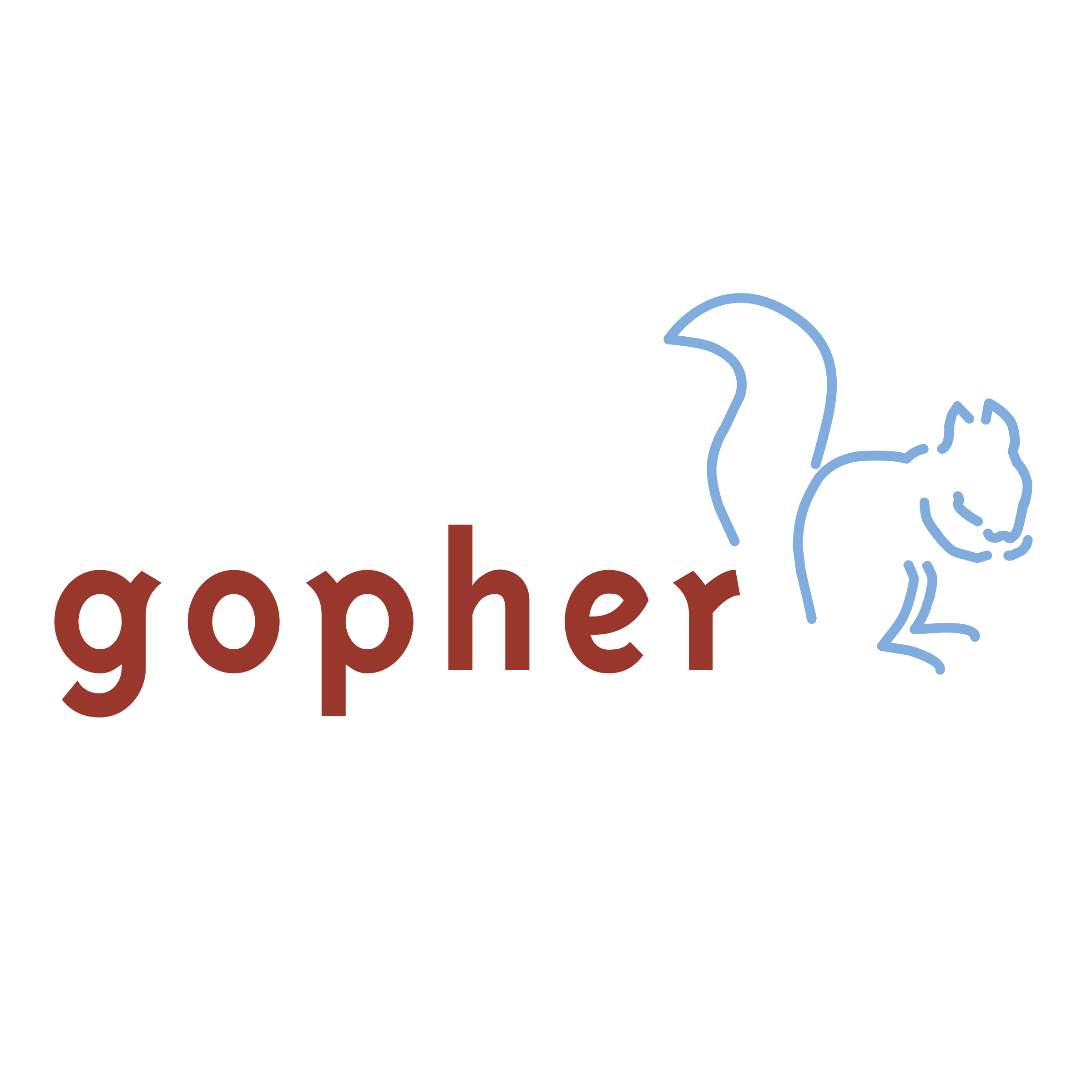 Gopher Publishers Logo PNG Transparent & SVG Vector - Freebie Supply