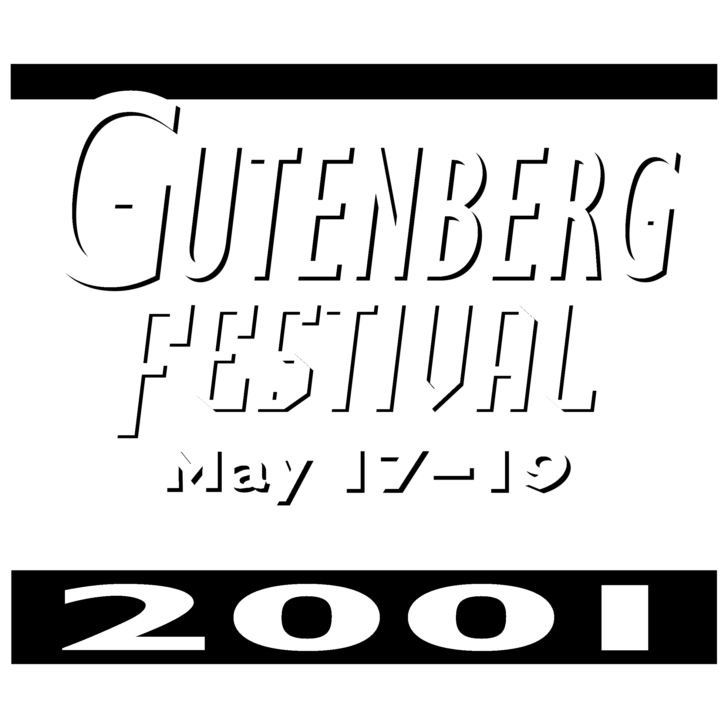 Gutenberg Festival Logo PNG Transparent & SVG Vector - Freebie Supply