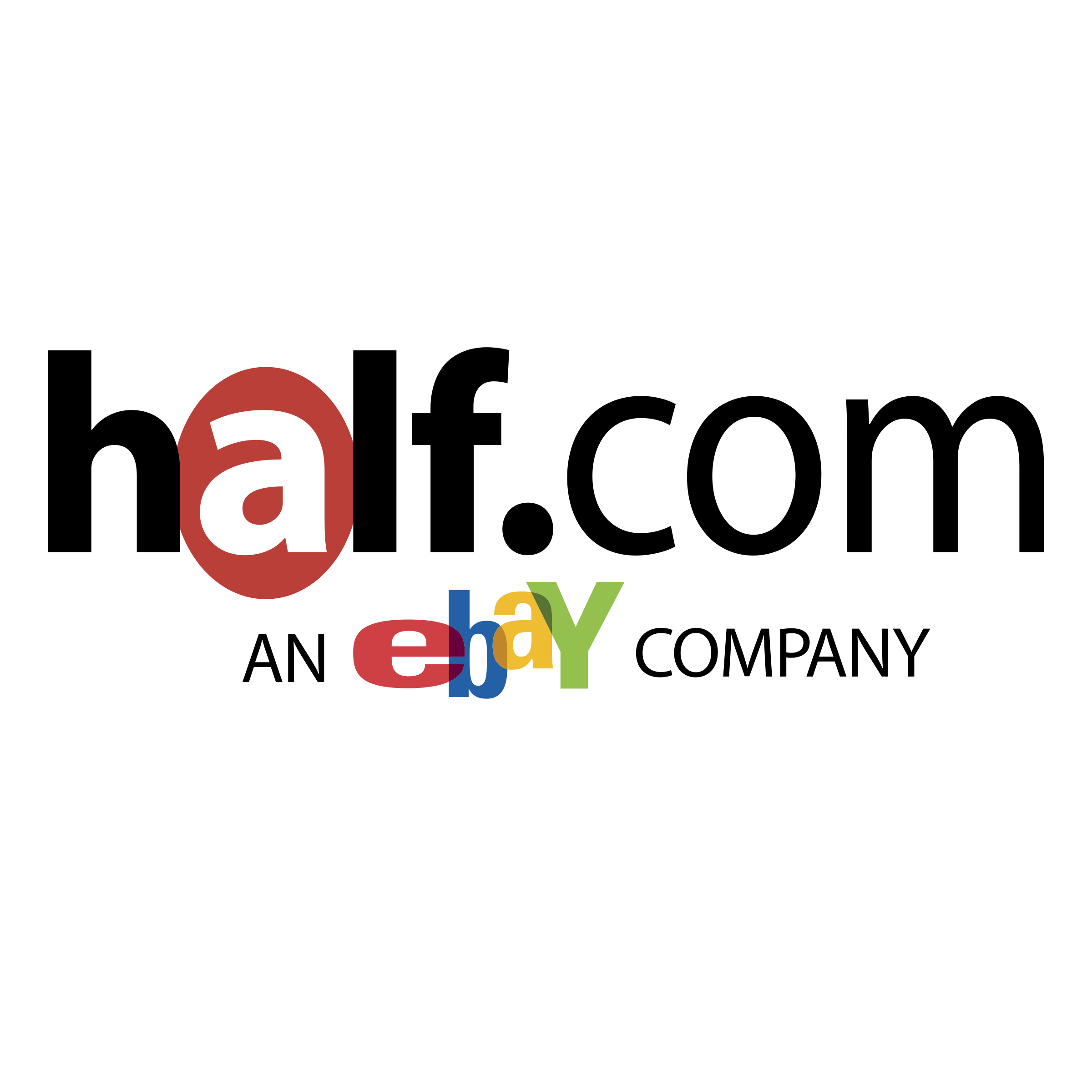 Half com Logo PNG Transparent & SVG Vector - Freebie Supply