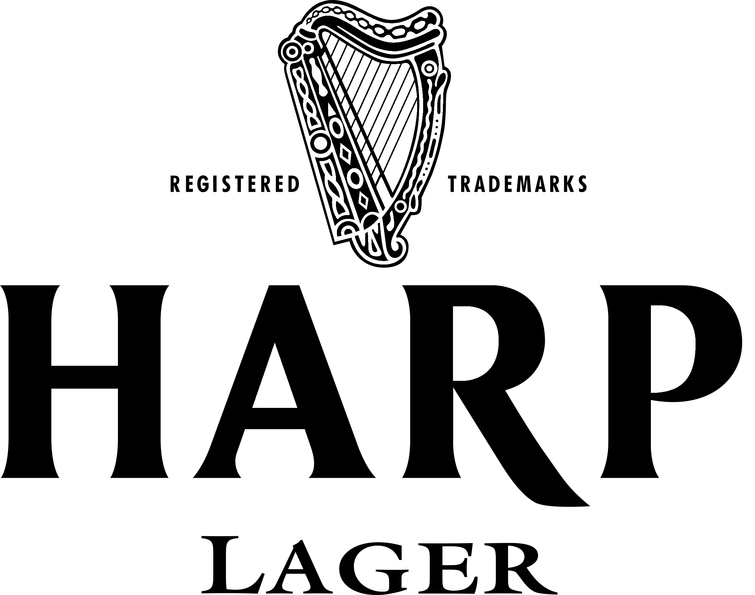 Harp Lager Logo PNG Transparent & SVG Vector - Freebie Supply