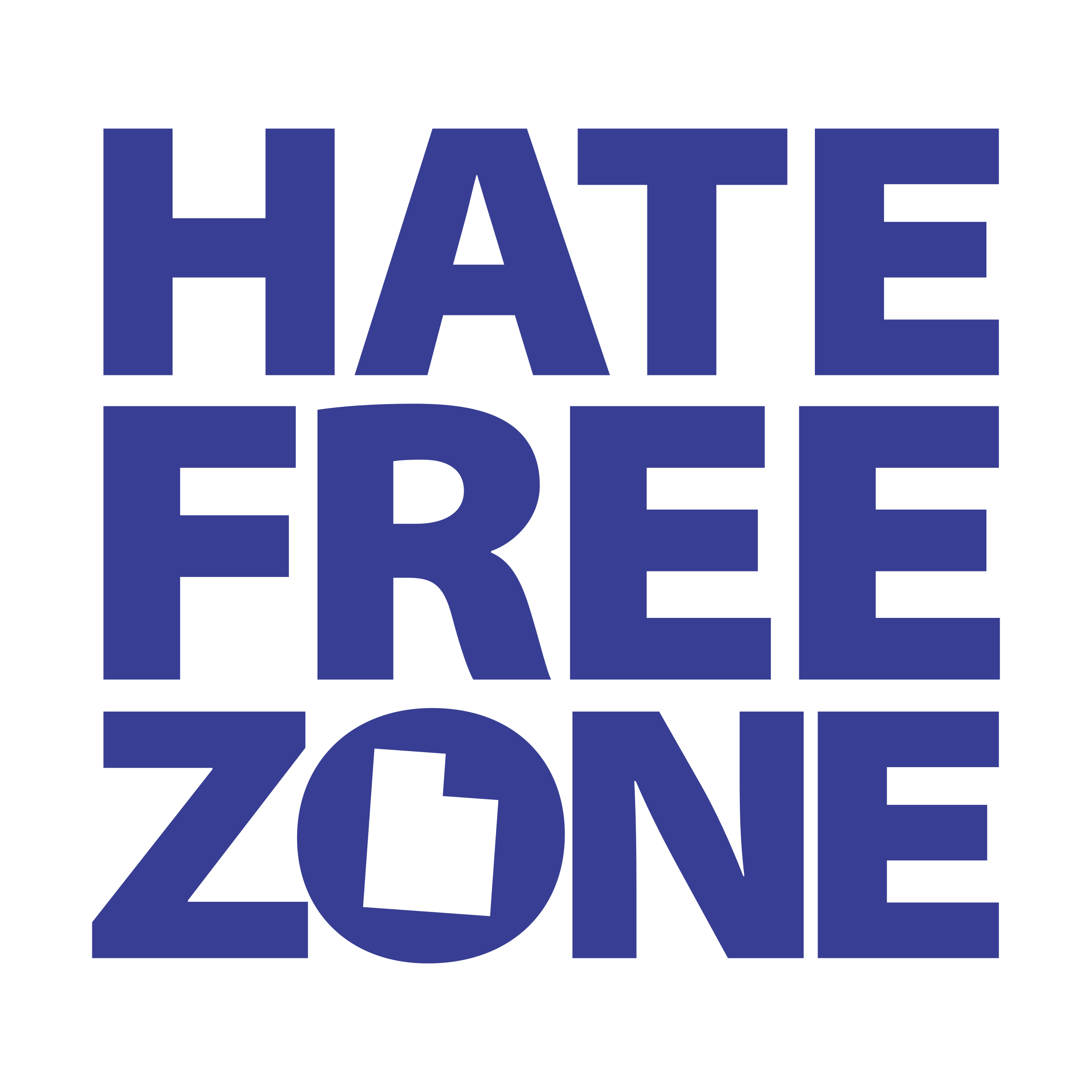 Hate Free Zone Logo PNG Transparent & SVG Vector - Freebie Supply