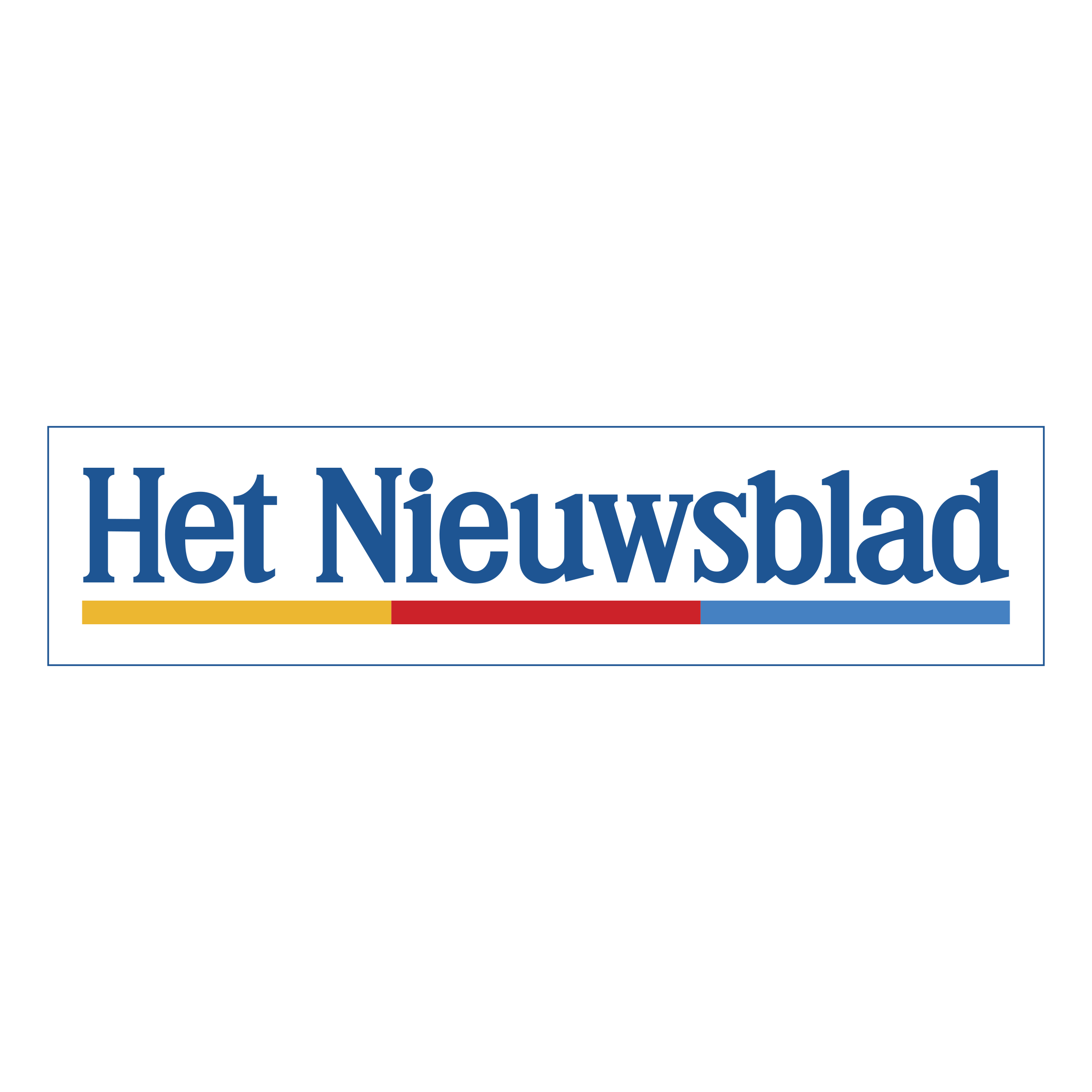 Het Nieuwsblad Logo PNG Transparent & SVG Vector - Freebie Supply