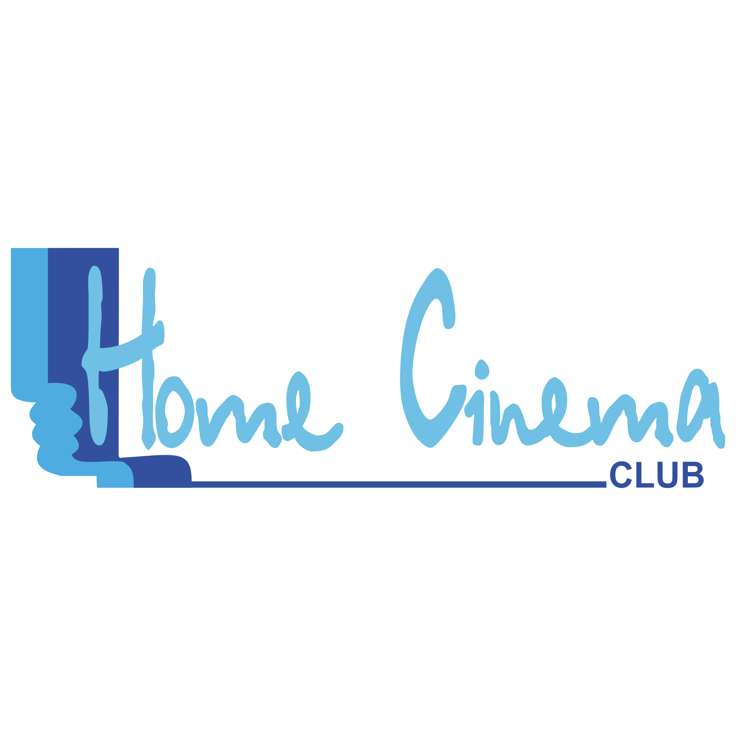 Home Cinema Club Logo PNG Transparent & SVG Vector - Freebie Supply