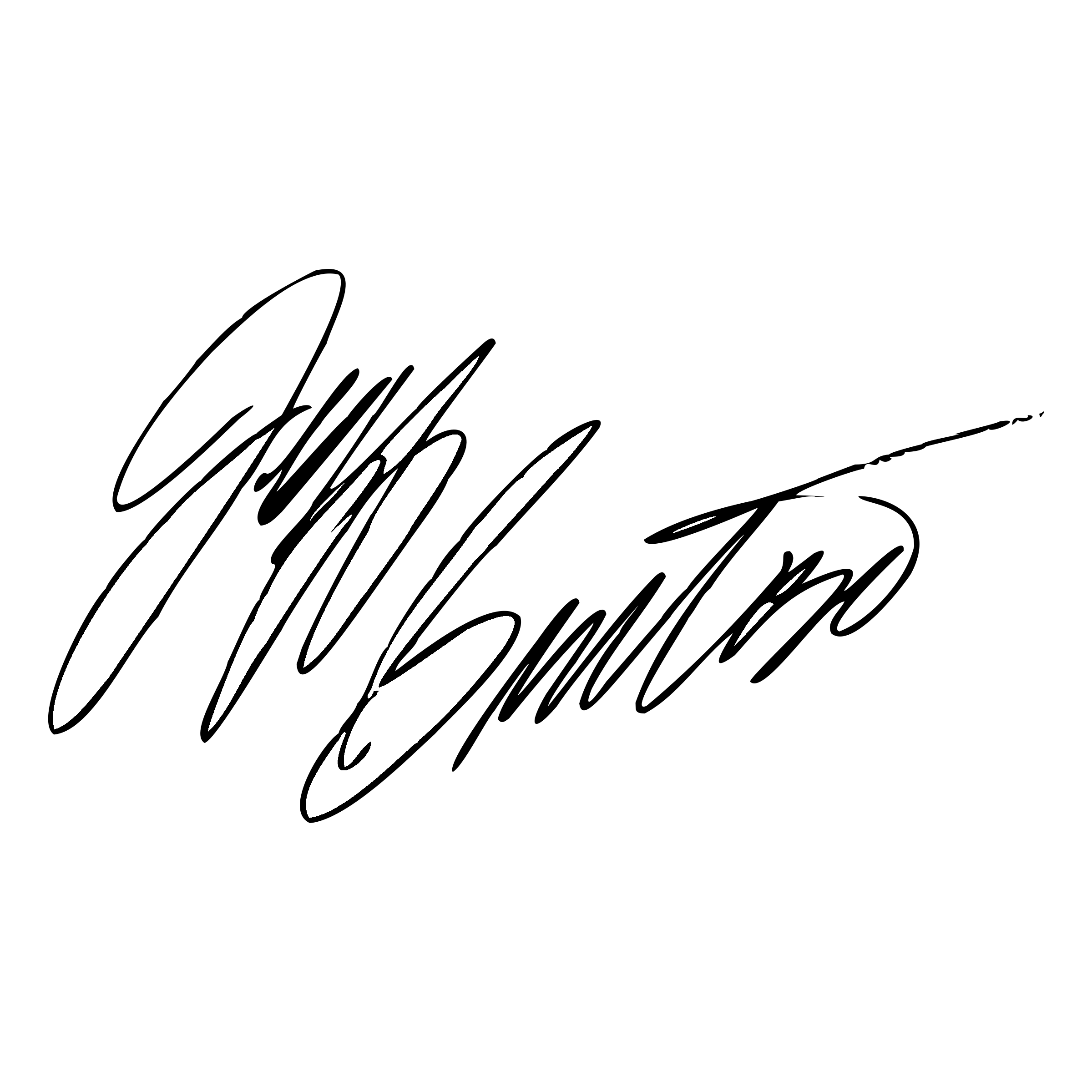 Jeff Burton Signature Logo PNG Transparent & SVG Vector - Freebie Supply