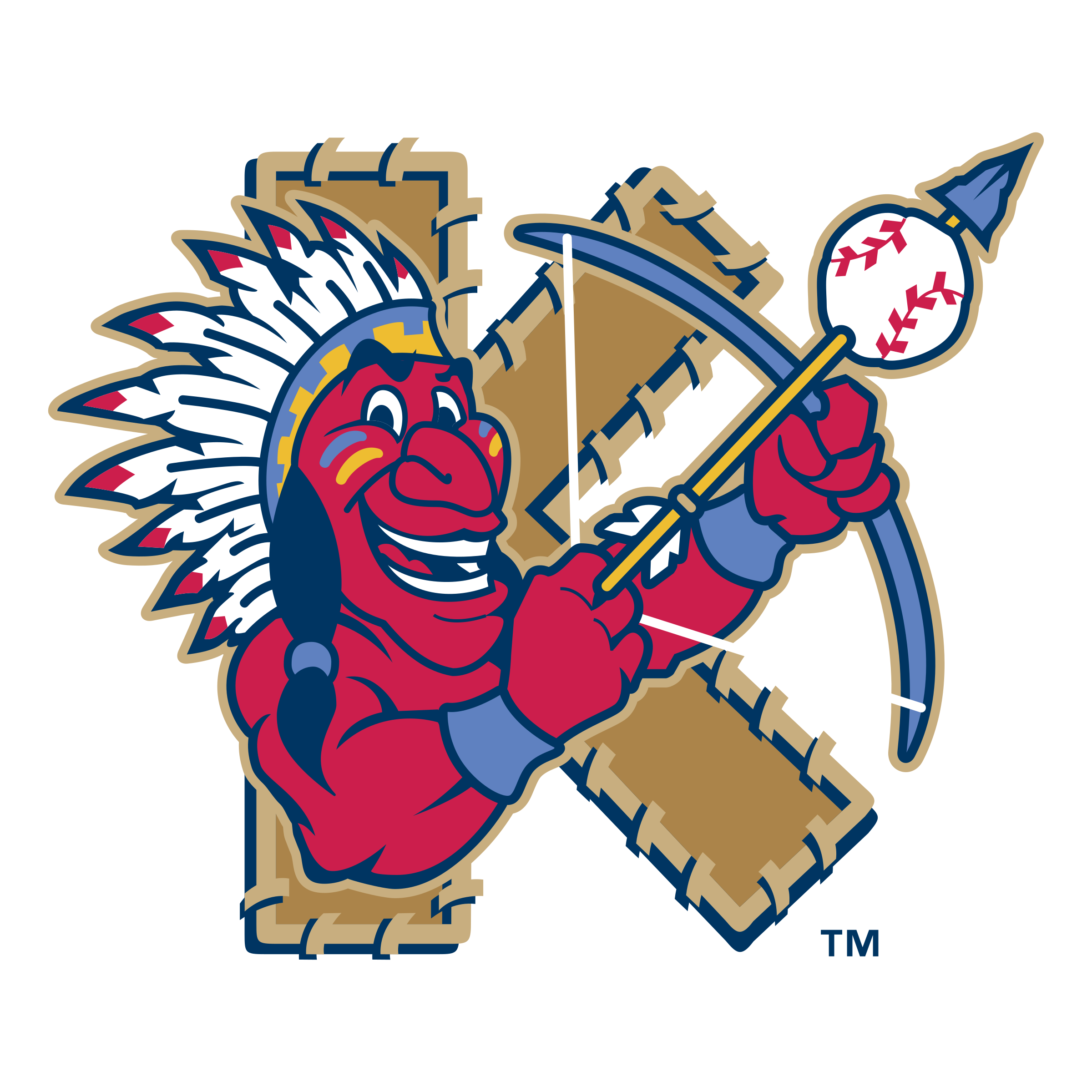 Kinston Indians Logo PNG Transparent & SVG Vector - Freebie Supply