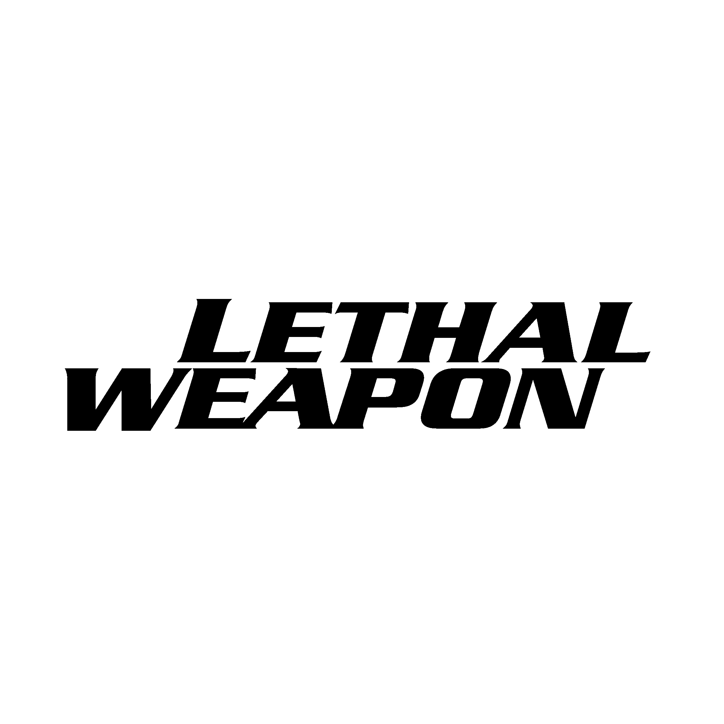 Lethal Weapon Logo PNG Transparent & SVG Vector - Freebie Supply