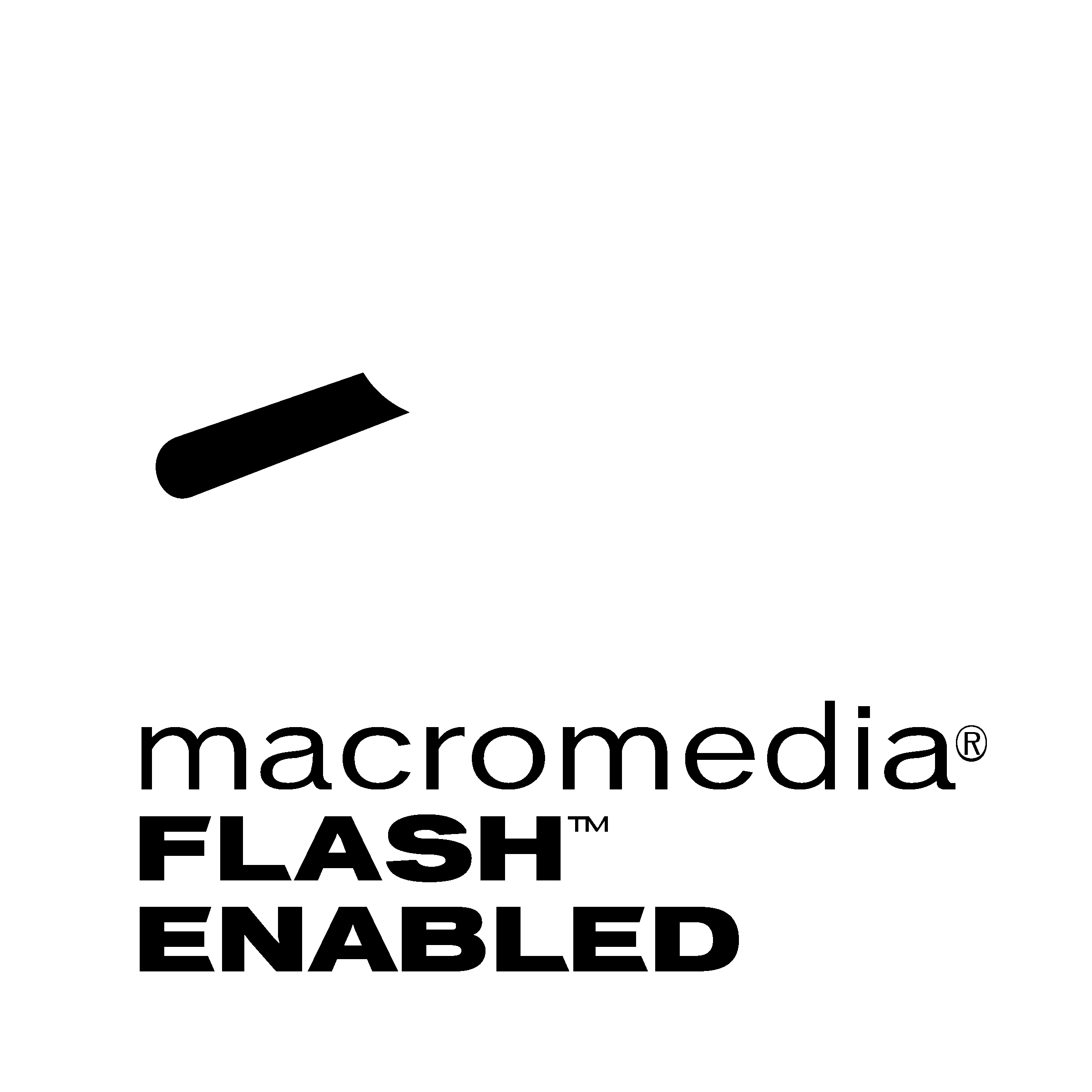 Macromedia Flash Enabled Logo PNG Transparent & SVG Vector - Freebie Supply