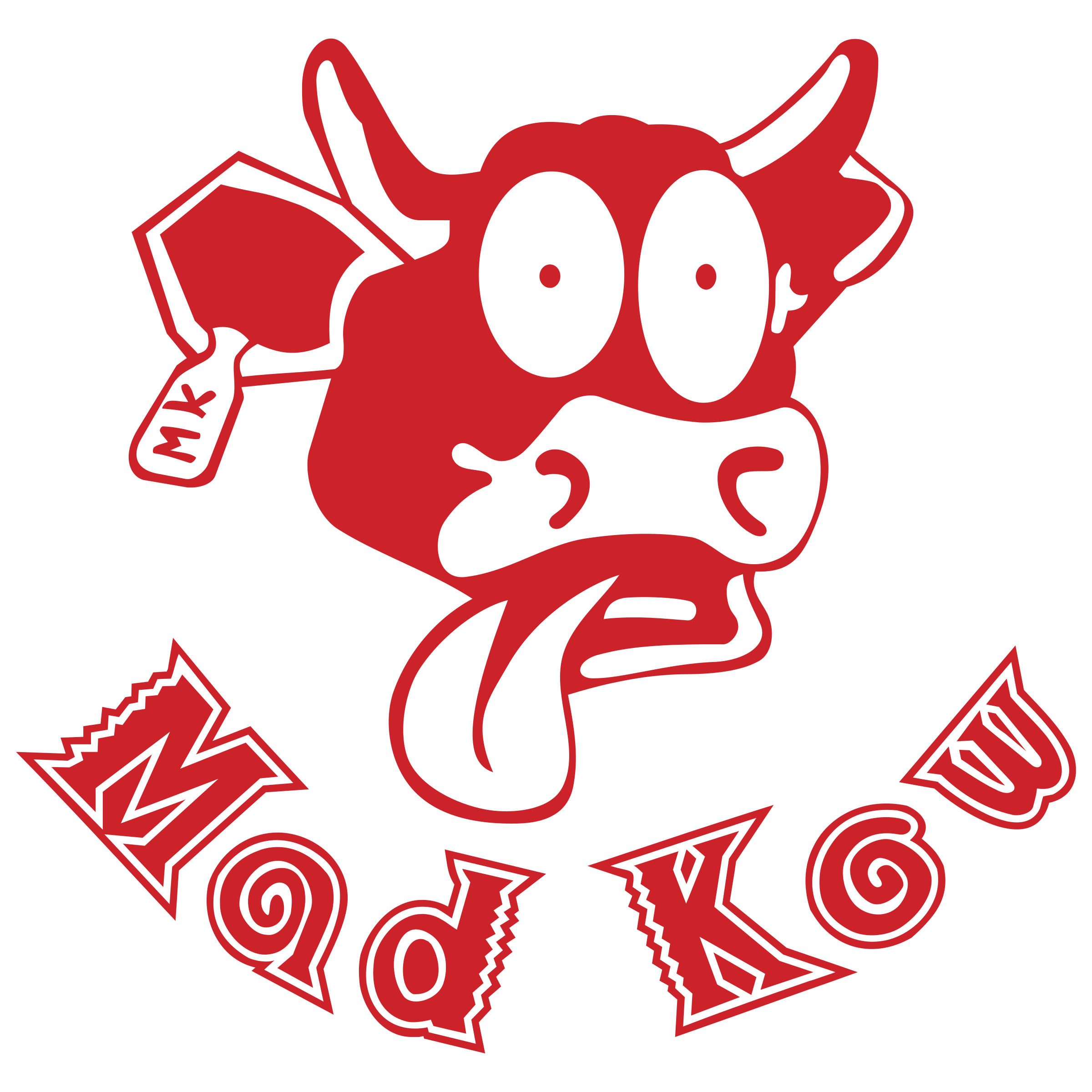 Mad Kow Logo PNG Transparent & SVG Vector - Freebie Supply