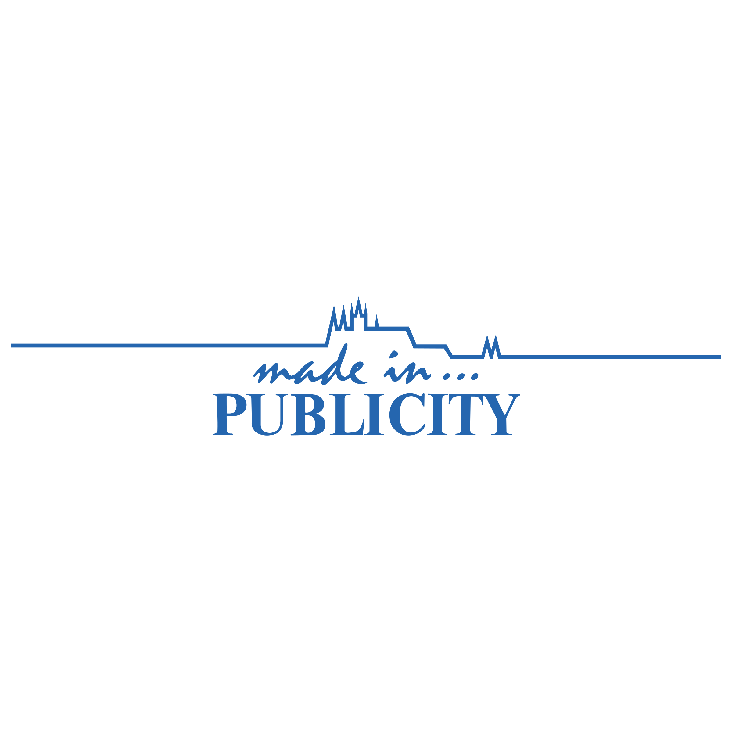 Made in Publicity Logo PNG Transparent & SVG Vector - Freebie Supply