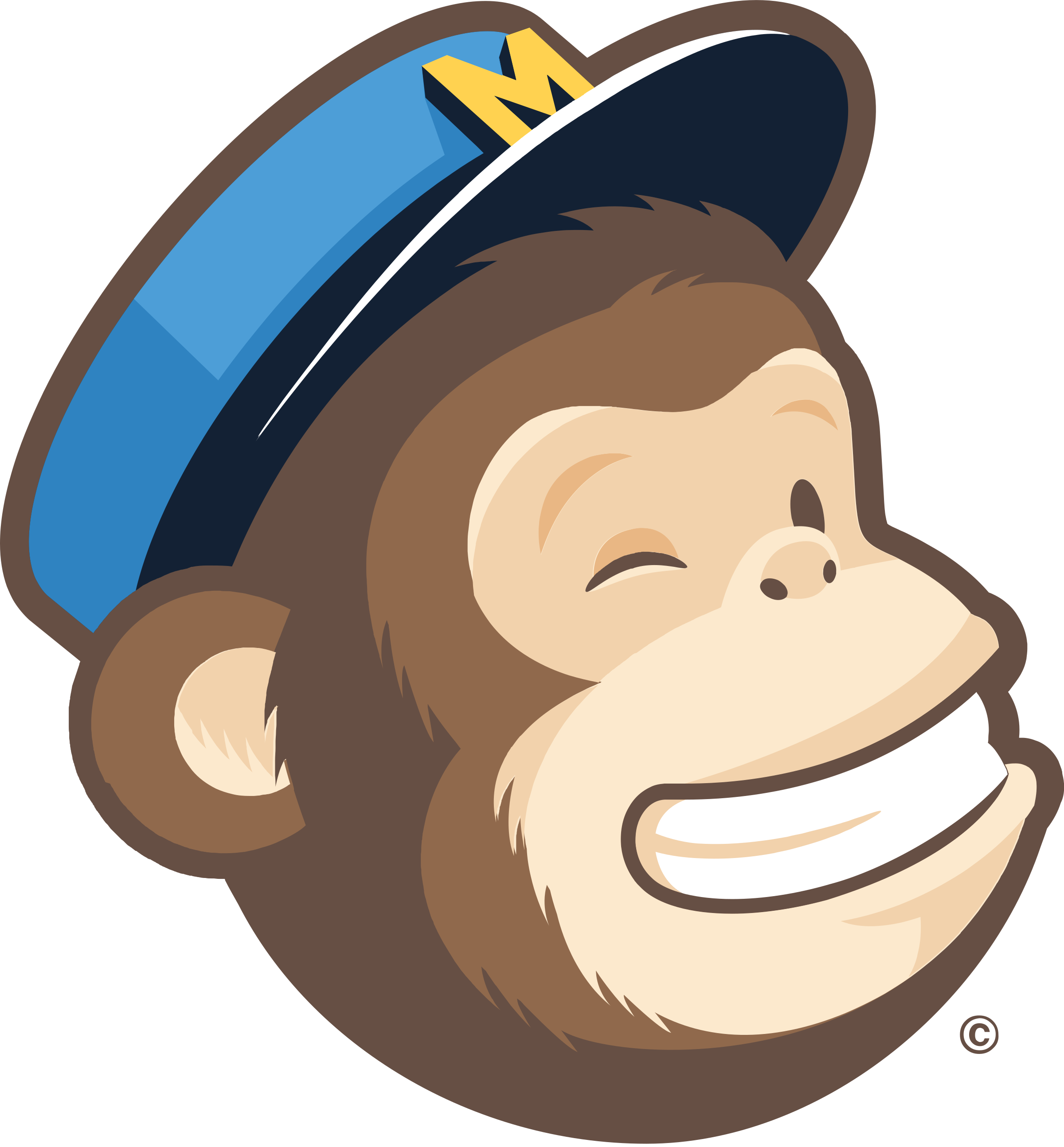 MailChimp Freddie icon wink Logo PNG Transparent & SVG Vector - Freebie ...
