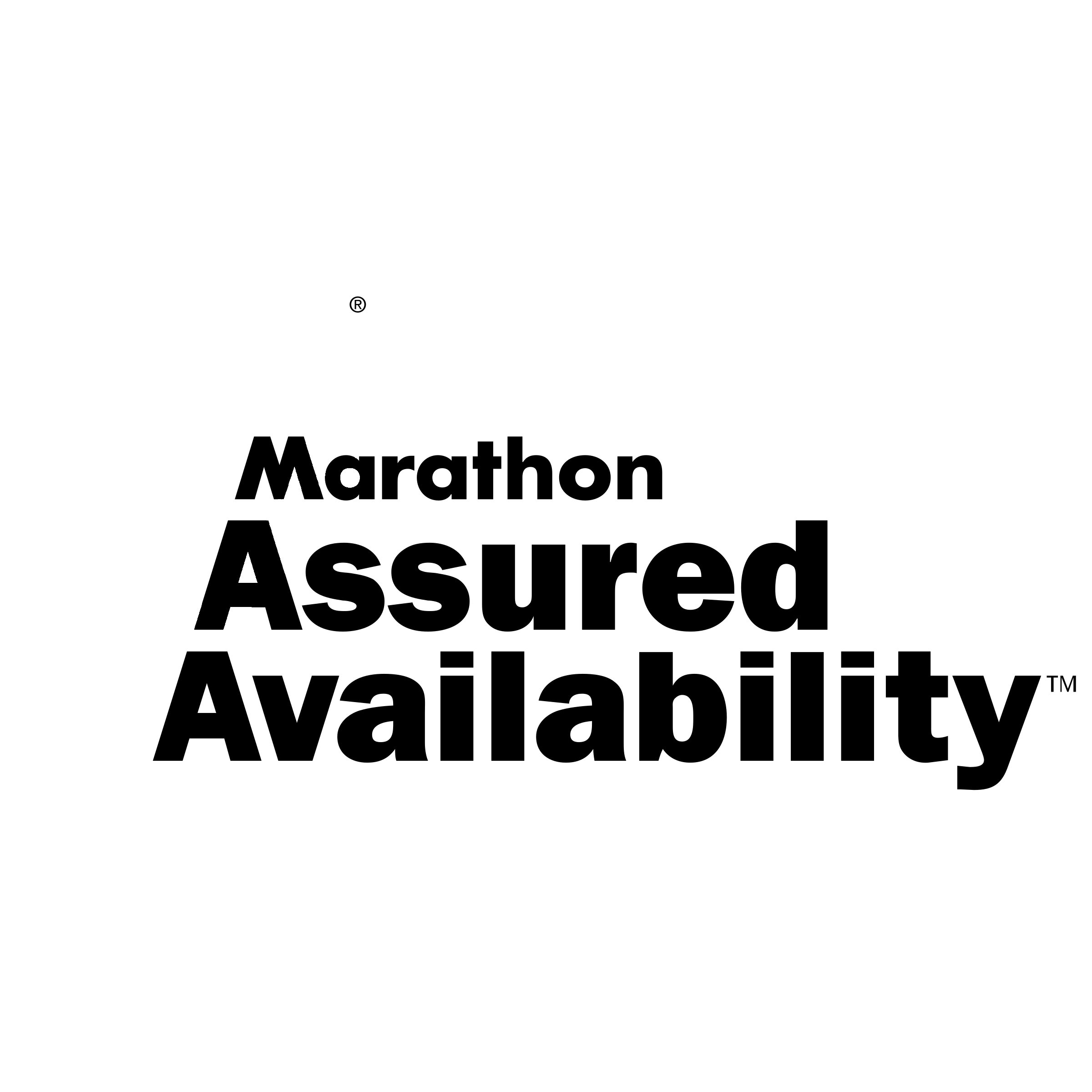 Marathon Assured Availability Logo PNG Transparent & SVG Vector ...