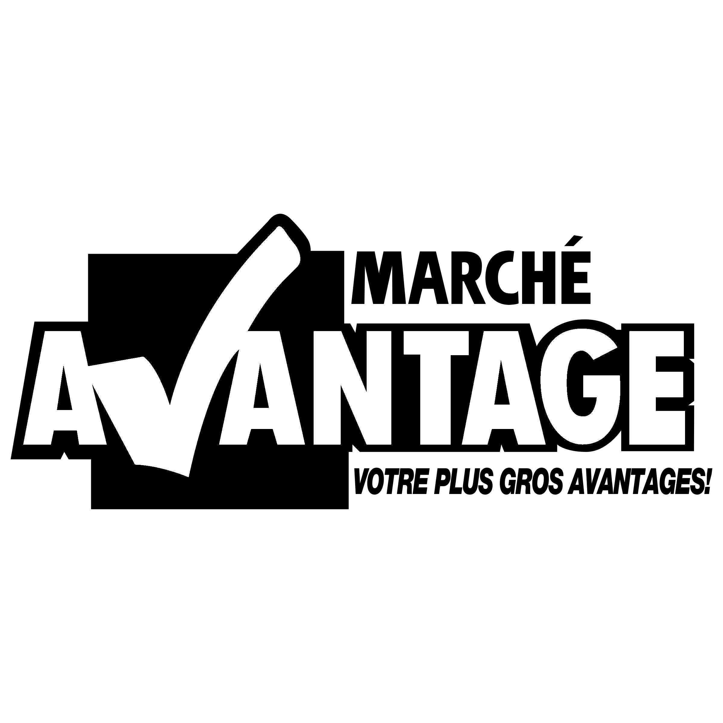 Marche Avantage Logo PNG Transparent & SVG Vector - Freebie Supply