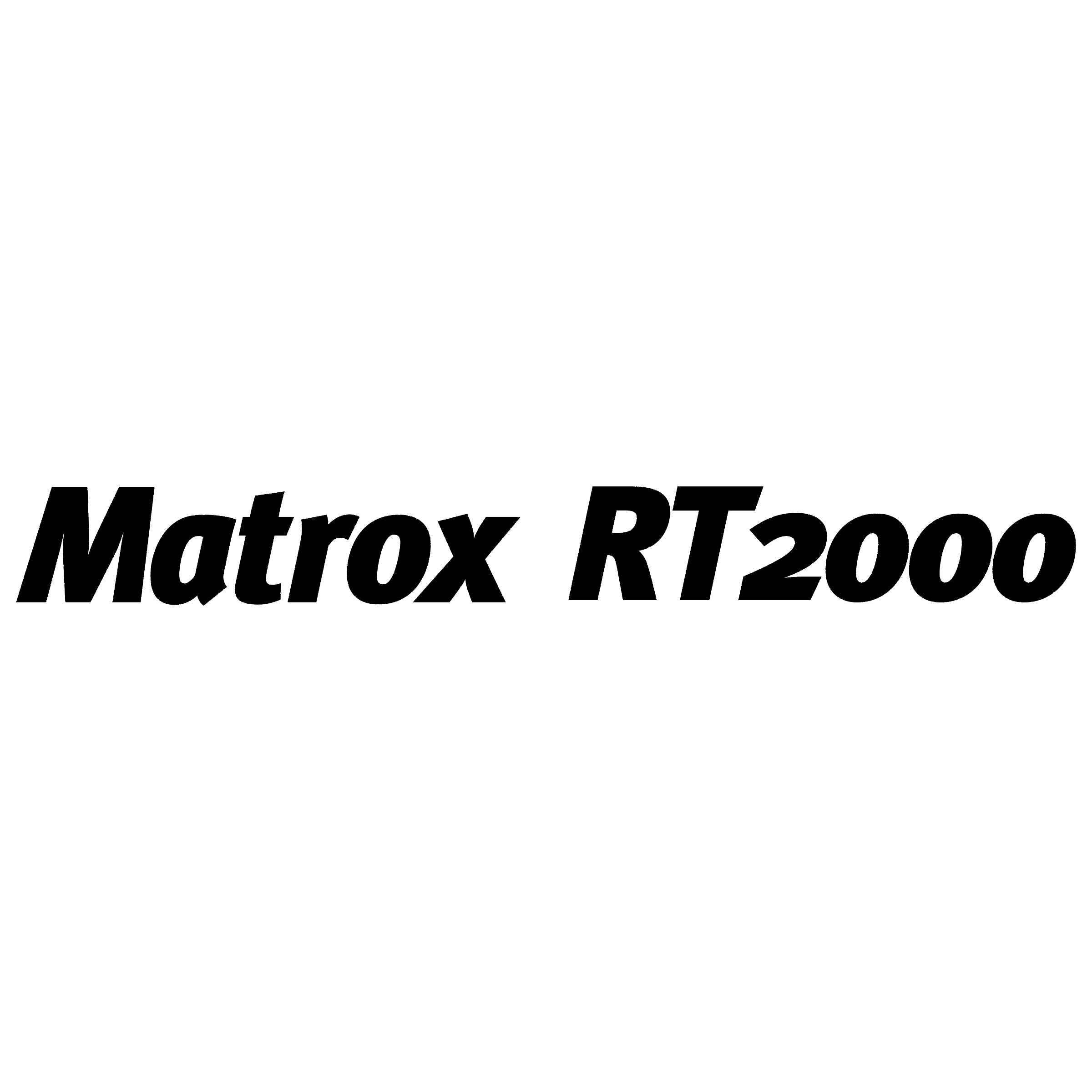 Matrox RT2000 Logo PNG Transparent & SVG Vector - Freebie Supply