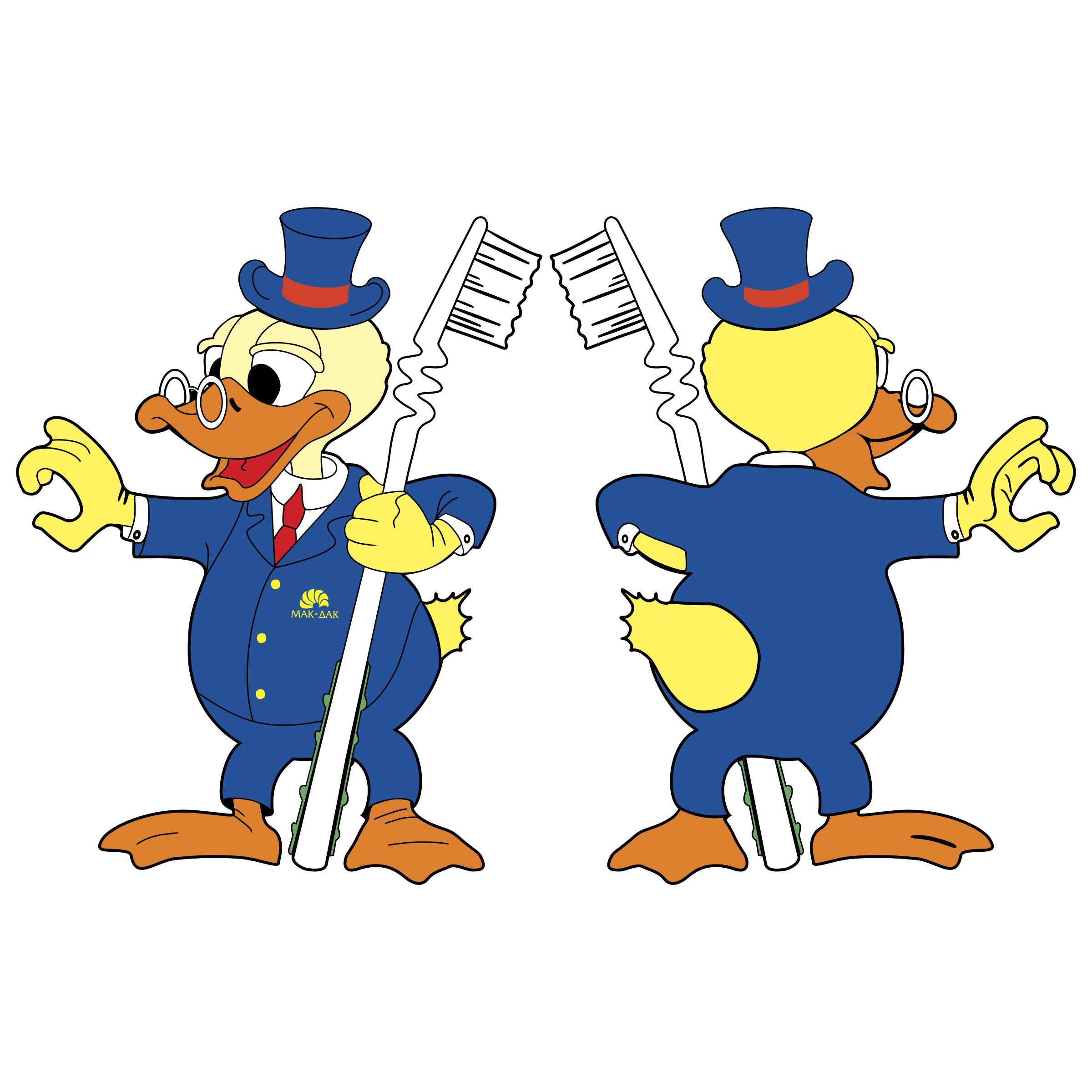 McDuck Logo PNG Transparent & SVG Vector - Freebie Supply