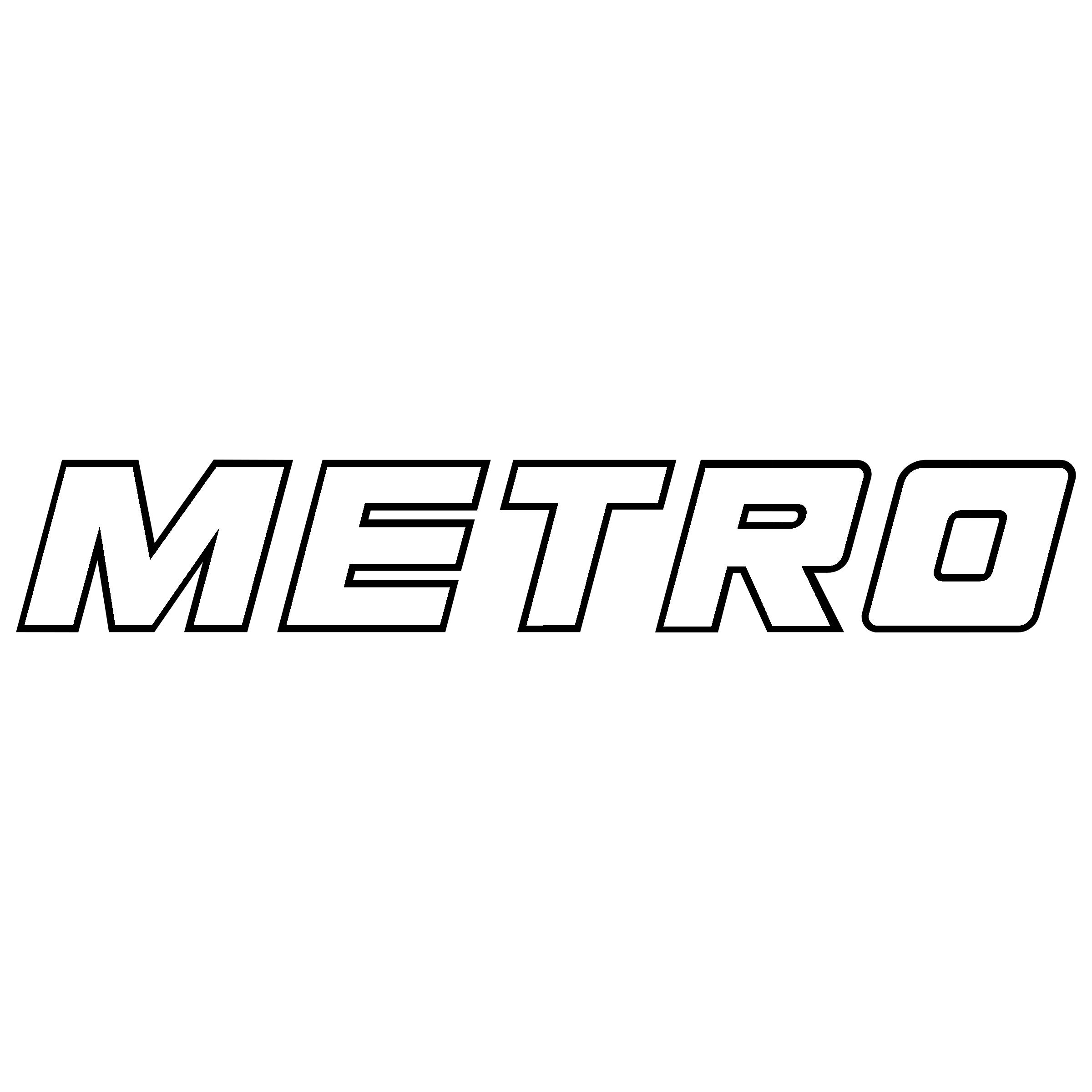 Metro Logo PNG Transparent & SVG Vector - Freebie Supply