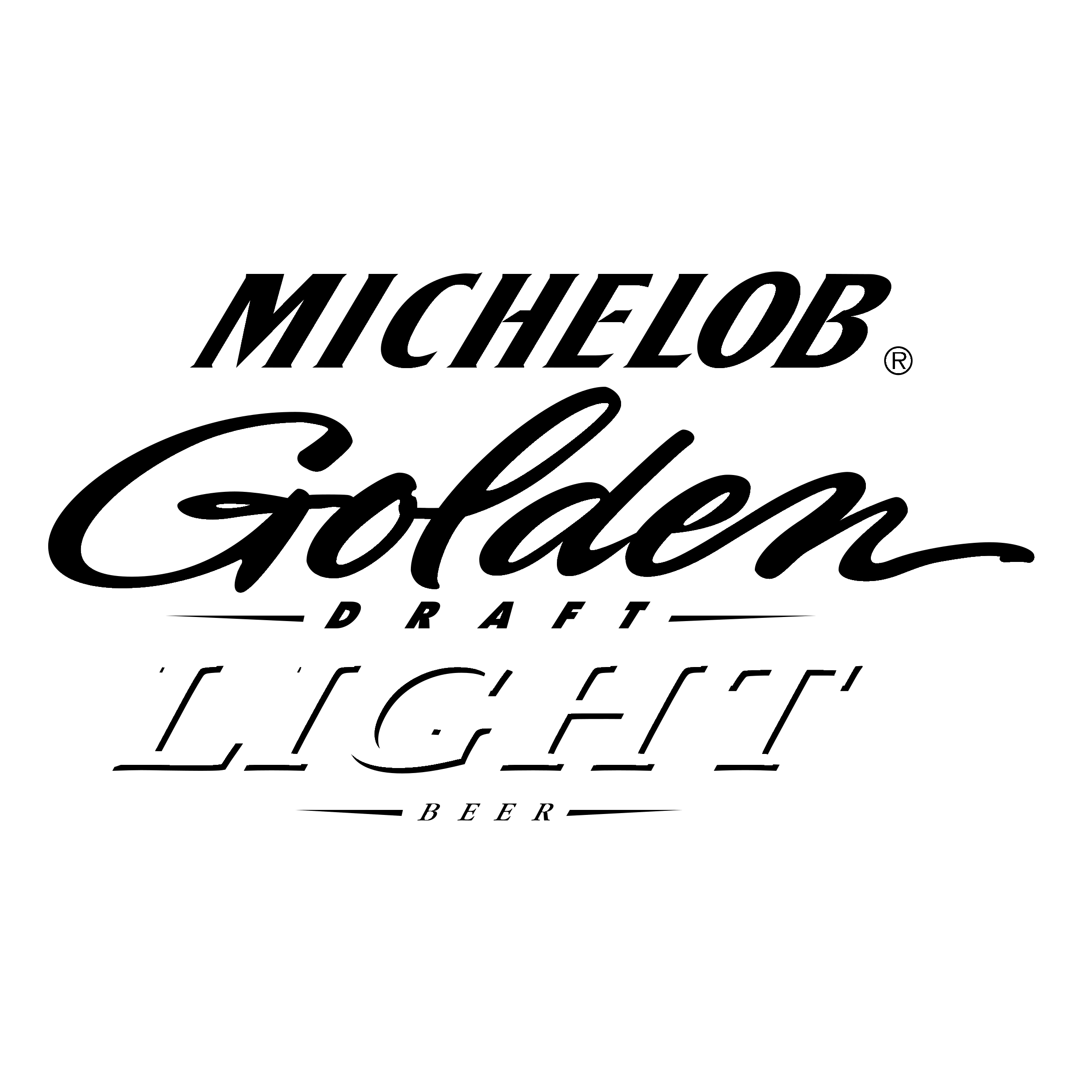 Michelob Golden Draft Light Beer Logo PNG Transparent & SVG Vector ...