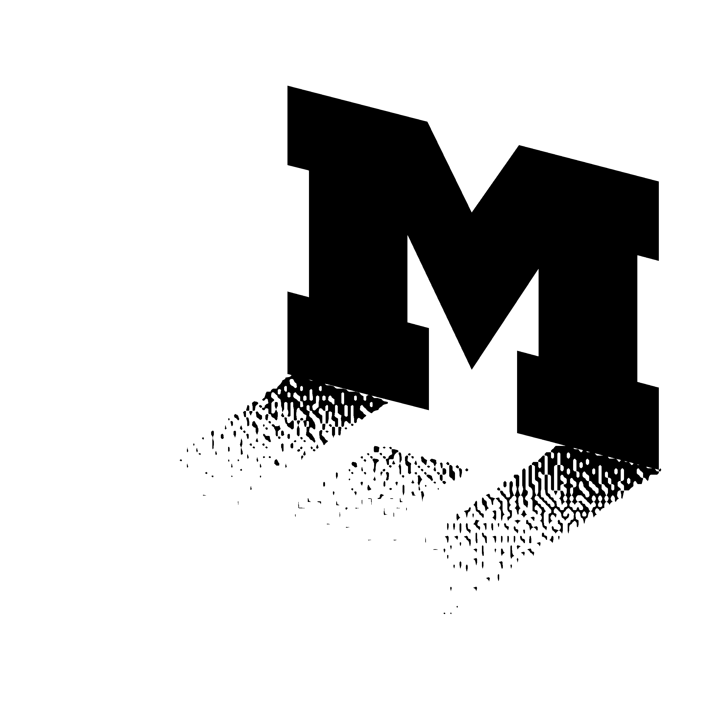 Letter M Logos Black