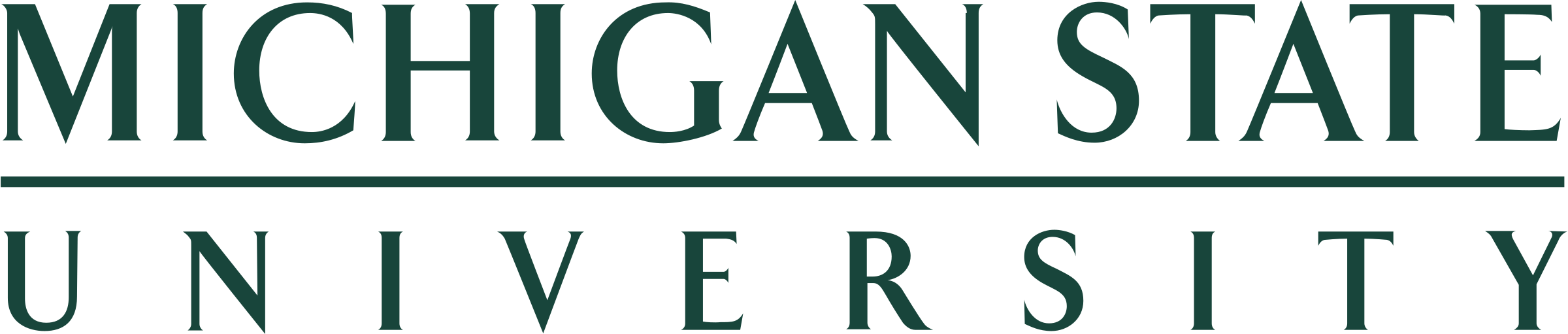 Michigan State University 1 Logo PNG Transparent & SVG Vector - Freebie ...