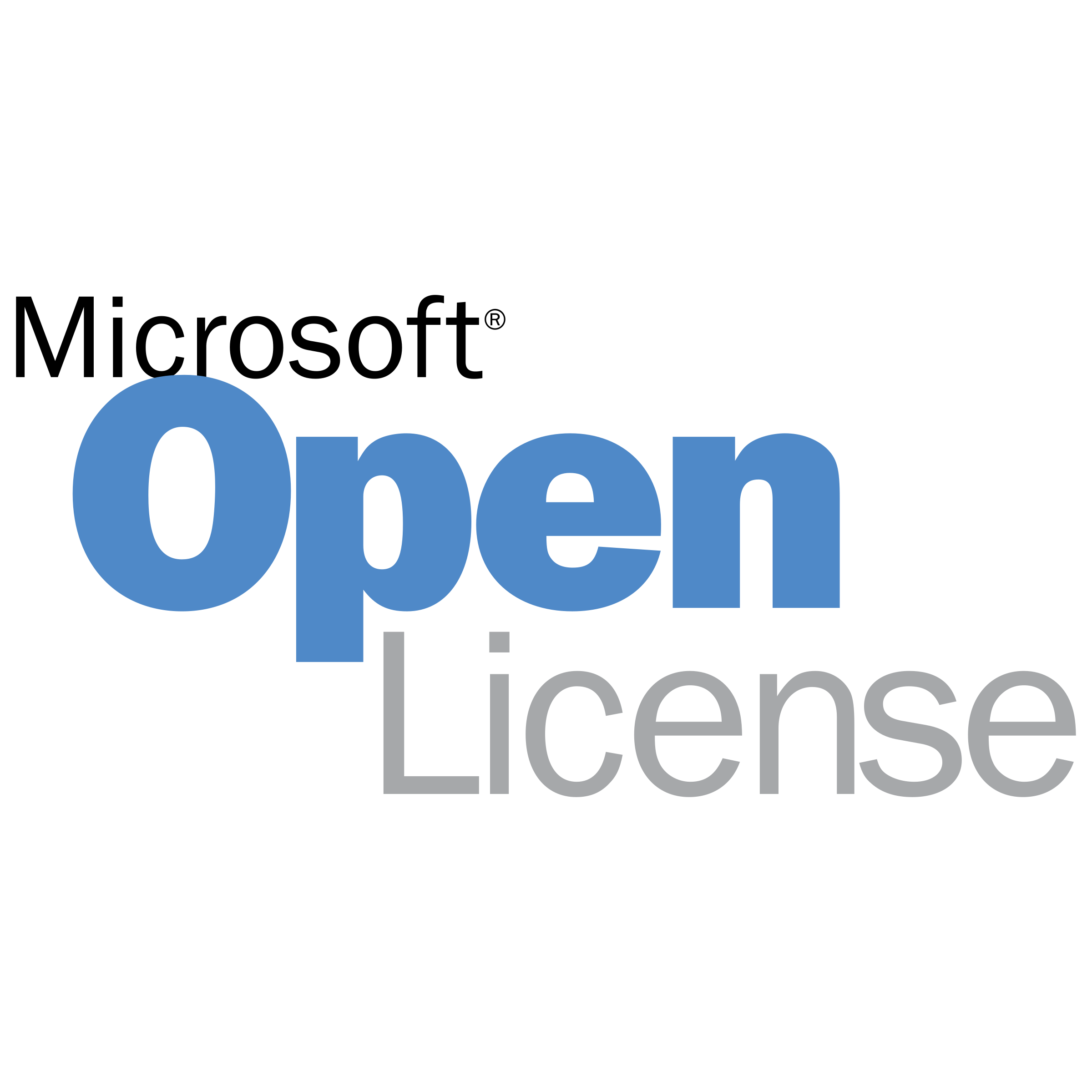 Microsoft Open License Logo PNG Transparent & SVG Vector - Freebie Supply