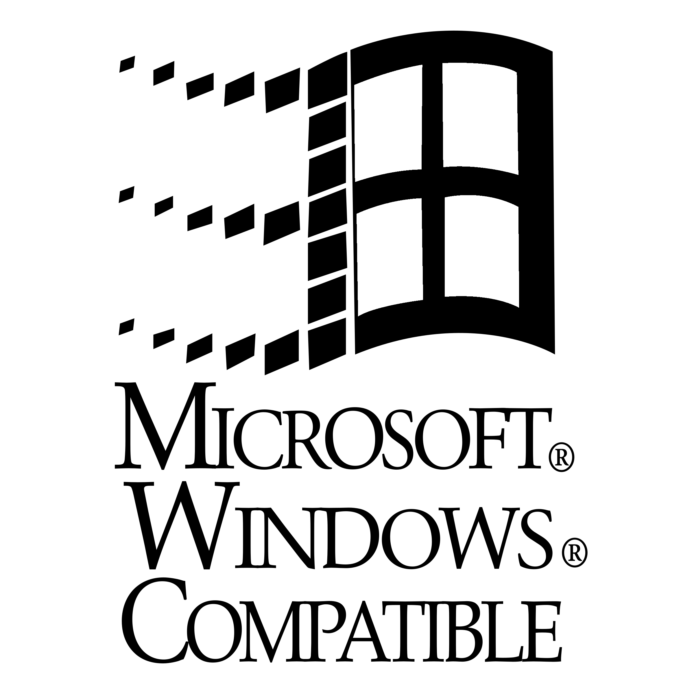 Microsoft Windows Compatible Logo PNG Transparent & SVG Vector ...