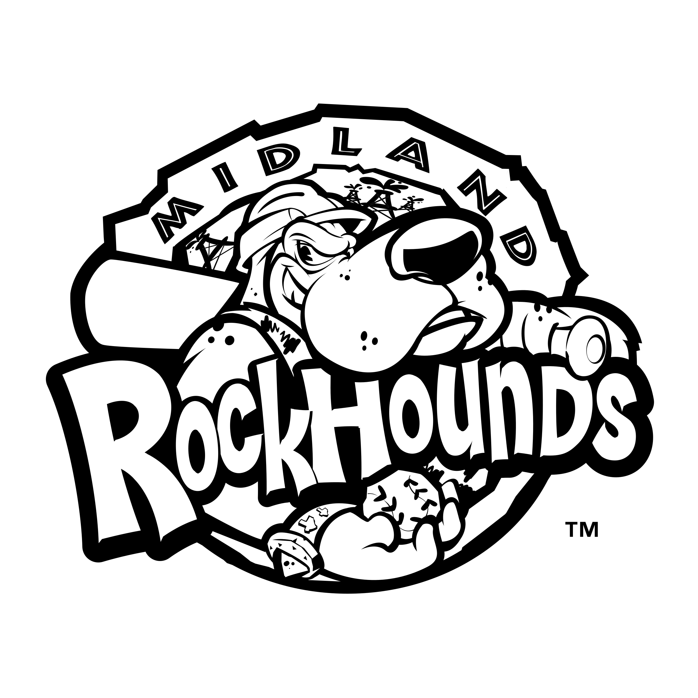 Midland RockHounds Logo PNG Transparent & SVG Vector - Freebie Supply