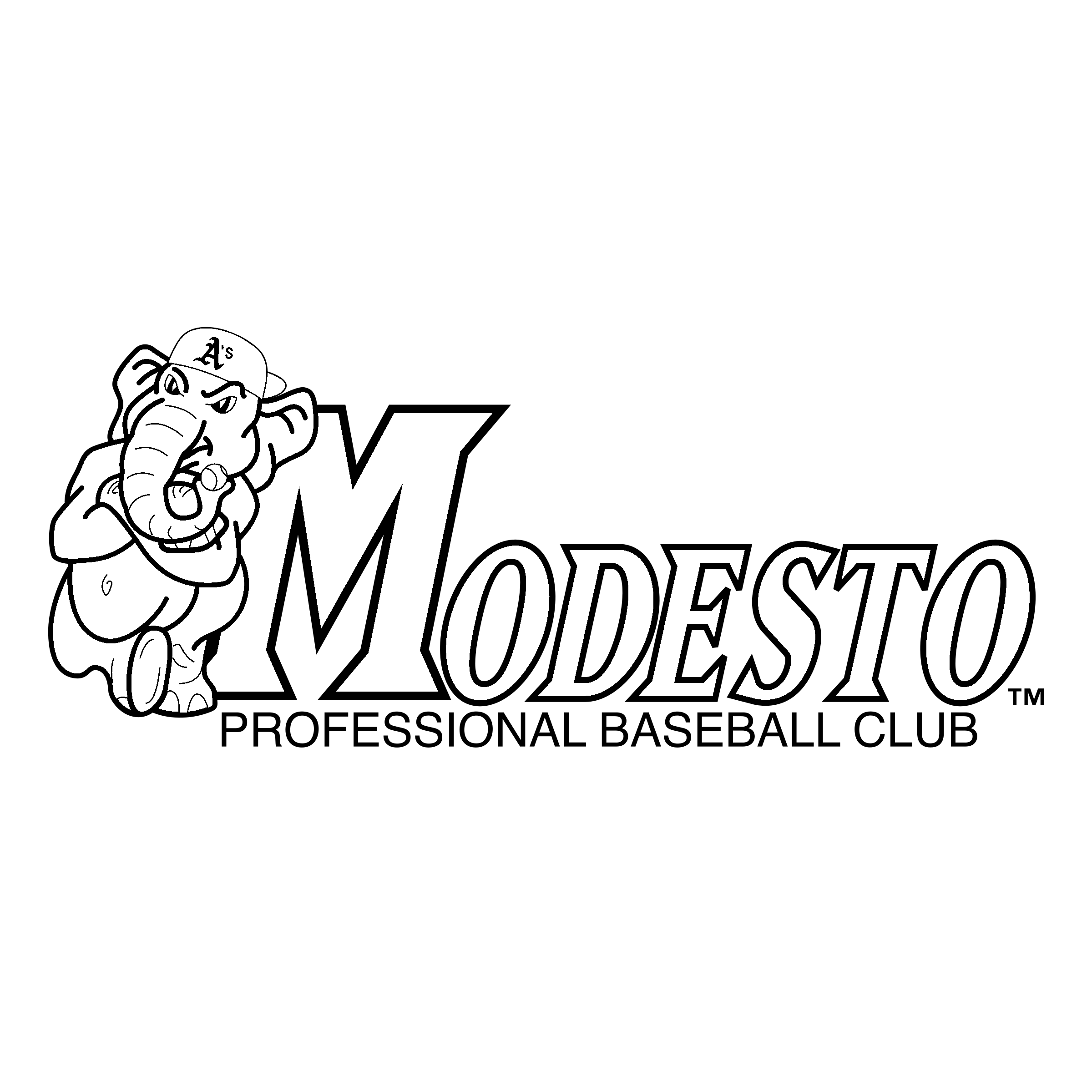 Modesto A's Logo PNG Transparent & SVG Vector - Freebie Supply