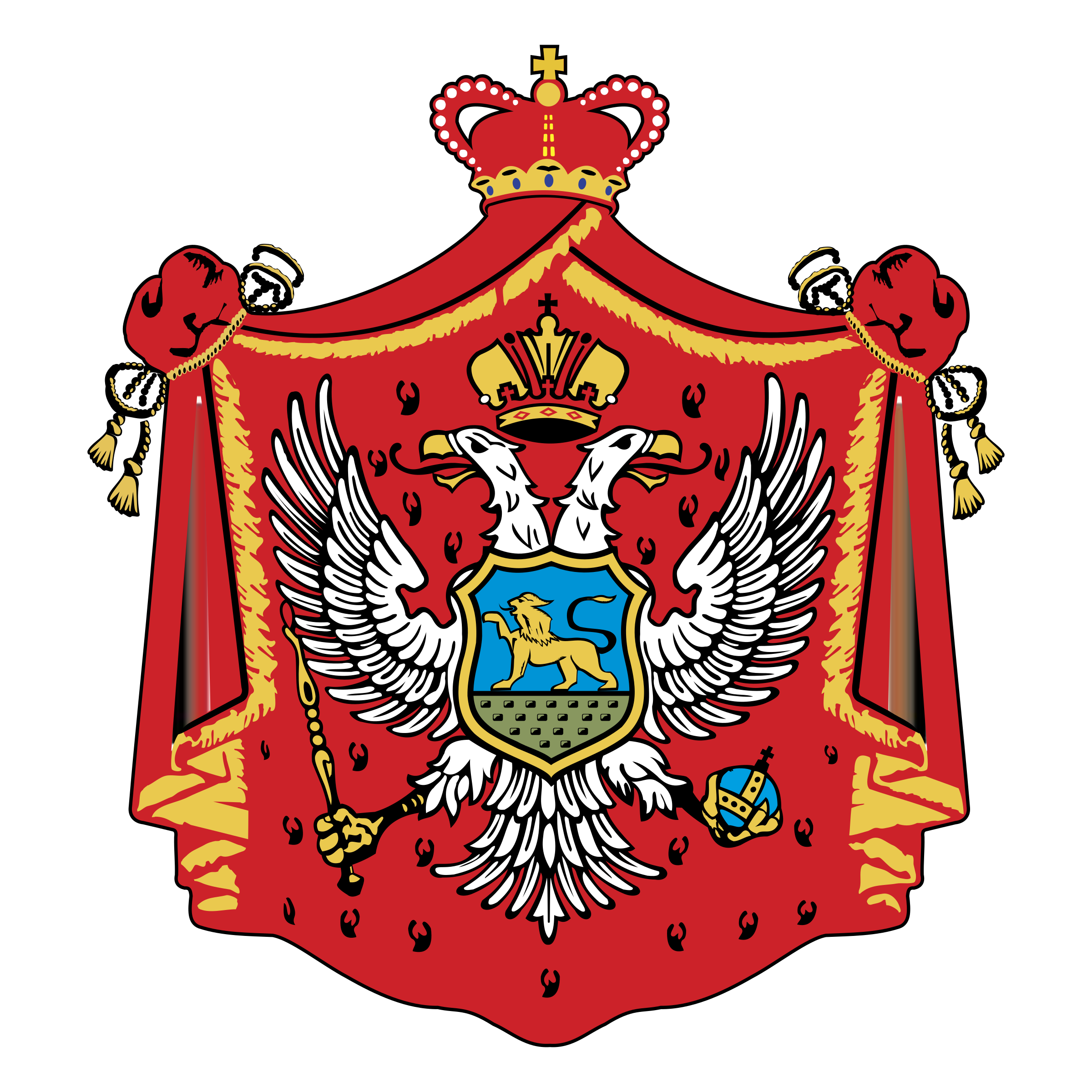 Montenegro old crest Logo PNG Transparent & SVG Vector - Freebie Supply