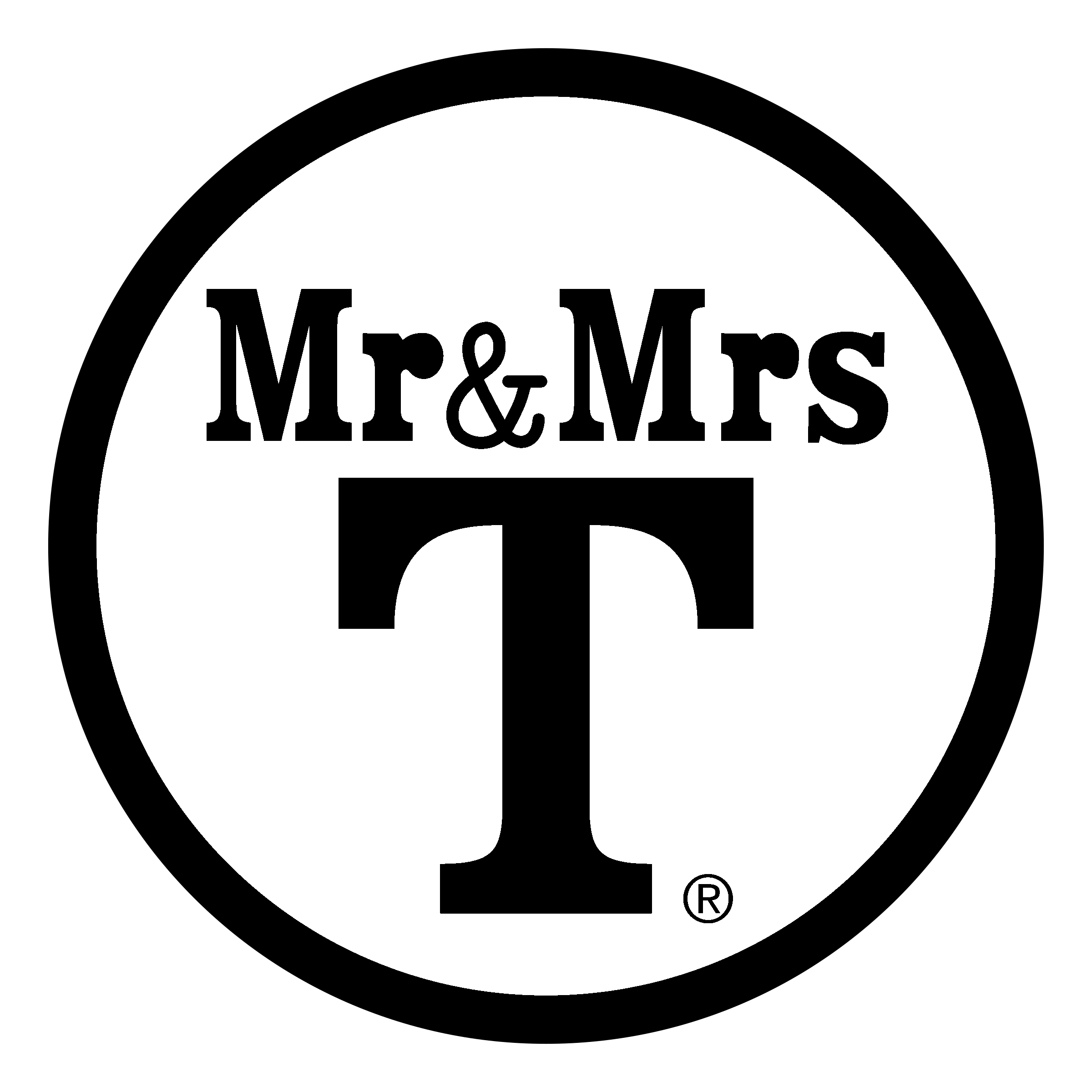 Mr&Mrs Logo PNG Transparent & SVG Vector - Freebie Supply